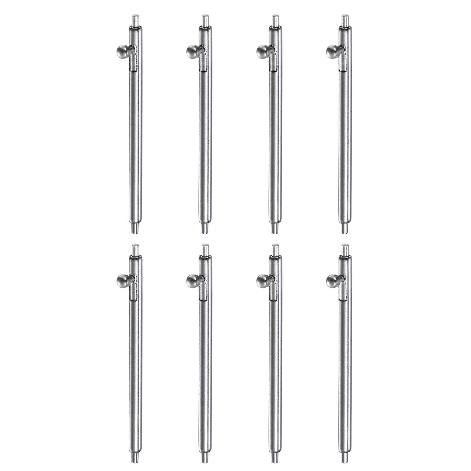 Uxcell 8pcs Quick Release Spring Bar 21mm Width 1.5mm Diameter ...
