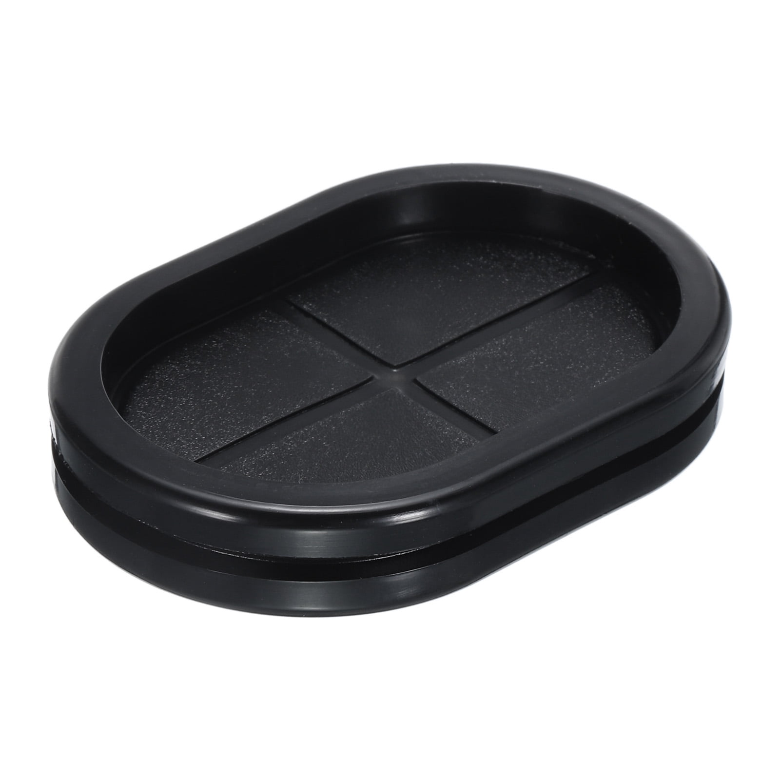 Uxcell 8pcs Rubber Grommet Mount Size 75 x 50 mm Oval Double-Sided Wire ...