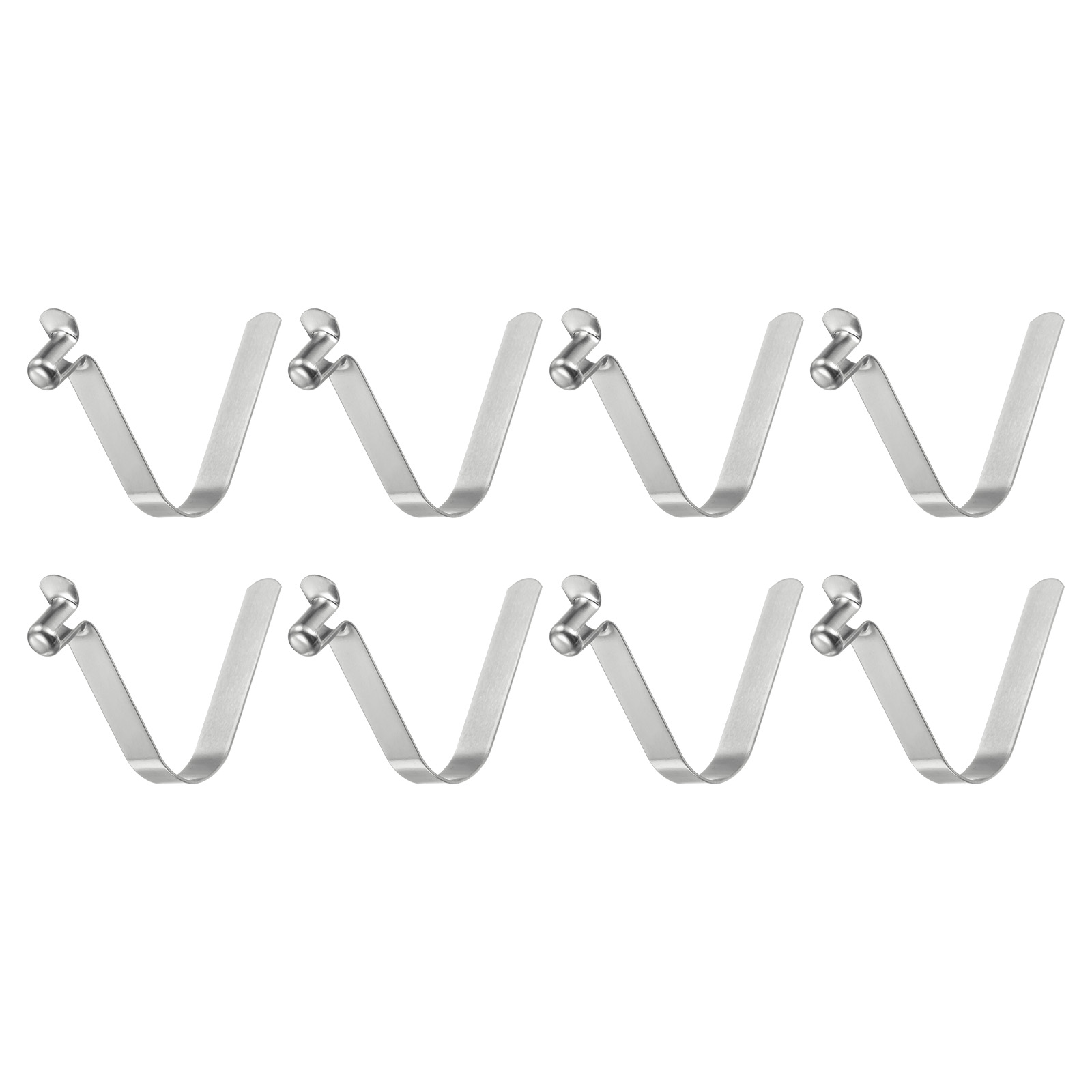 Uxcell 8pcs Single Button Kayak Paddle Snap Spring Clip 5.5x8x38mm V ...