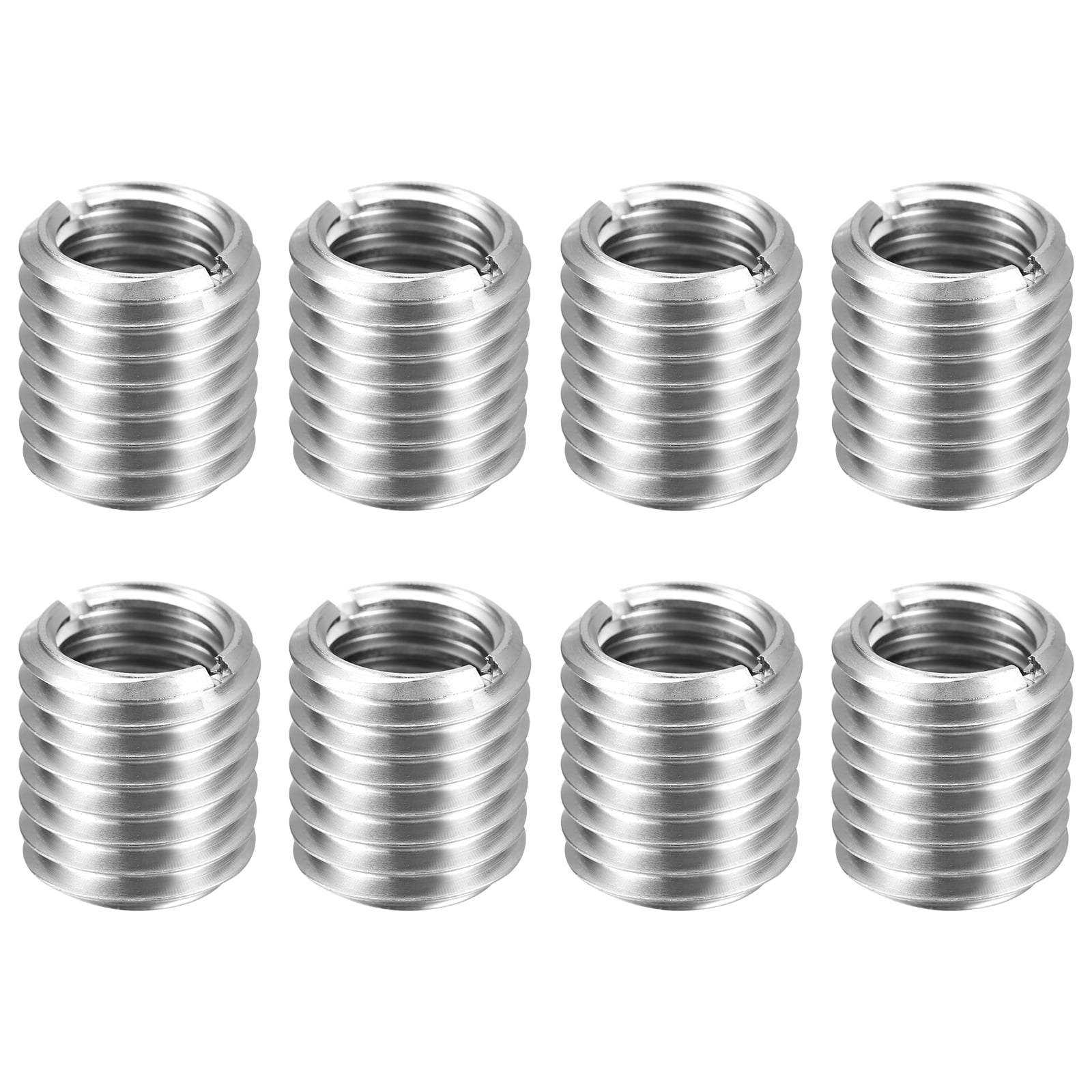 Uxcell 8pcs Thread Repair Inserts M18 x 2.5 Male to M14 x 2 Female ...