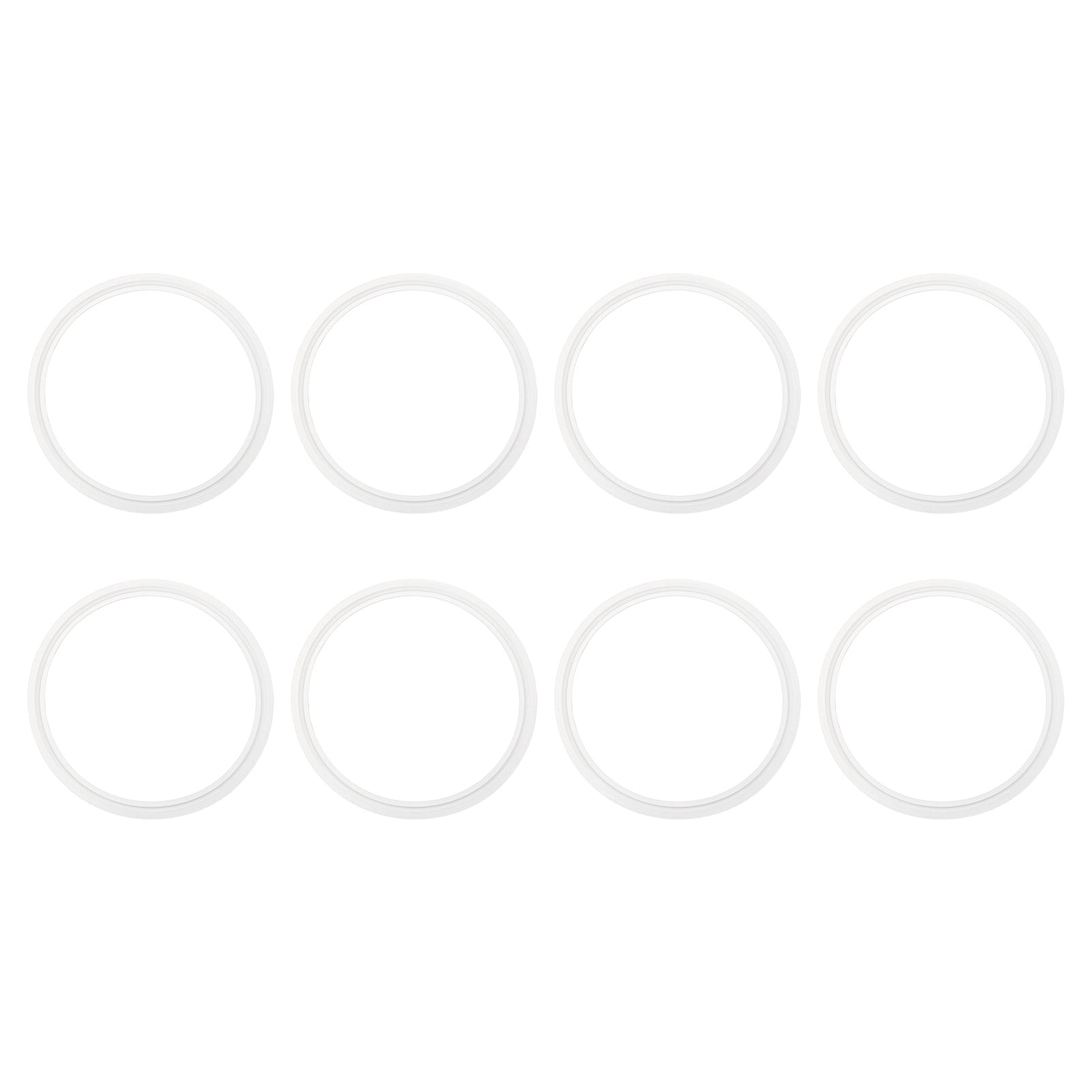 Uxcell 8pcs Tri Clamps Gasket, 145mm OD 122.5mm ID Sanitary TC Tri ...