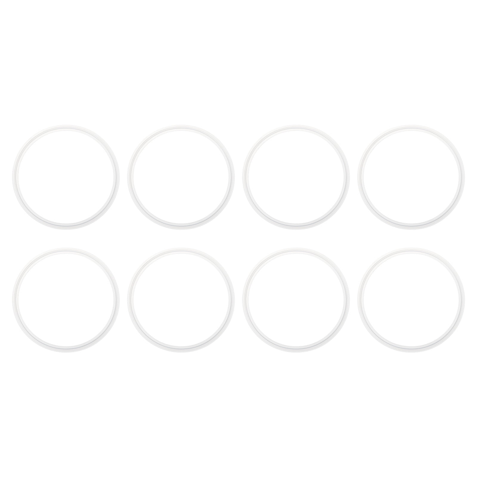 Uxcell 8pcs Tri Clamps Gasket, 167mm OD 147.2mm ID Sanitary TC Tri ...