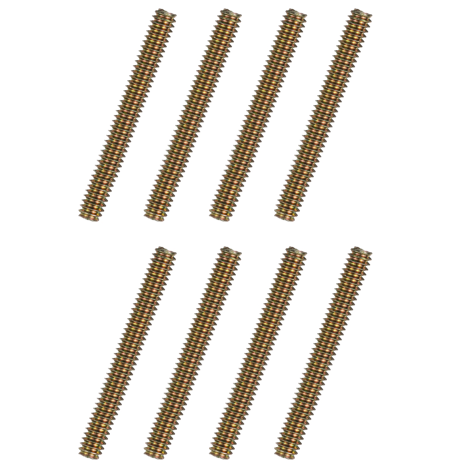 Uxcell 8pcs packs Fully Threaded Rods 1/4x2-3/4" for Mounting Assembly ...