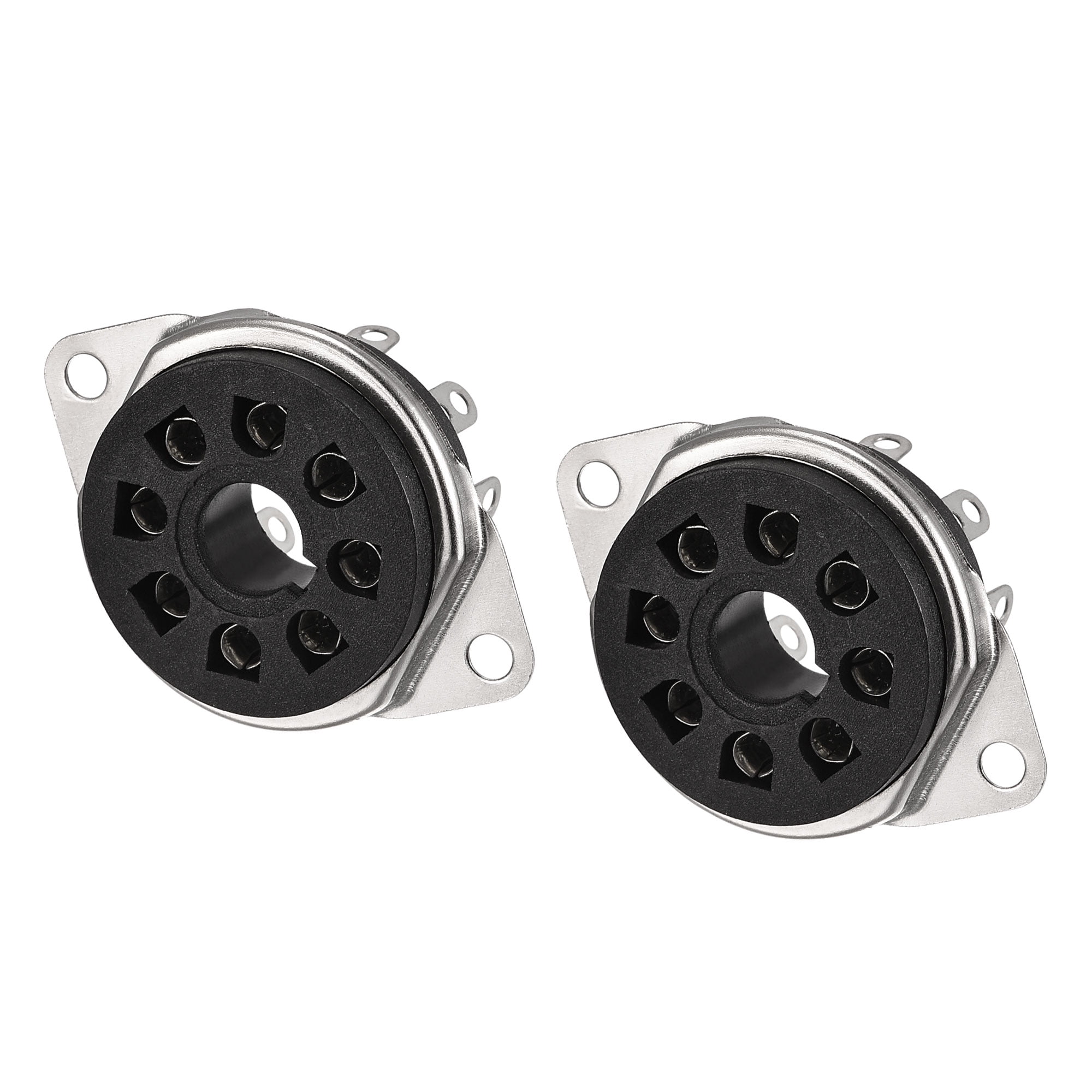 Uxcell 8pin Tube Socket Plastic,for Vacuum Tube,Tinning plate for KT88 ...