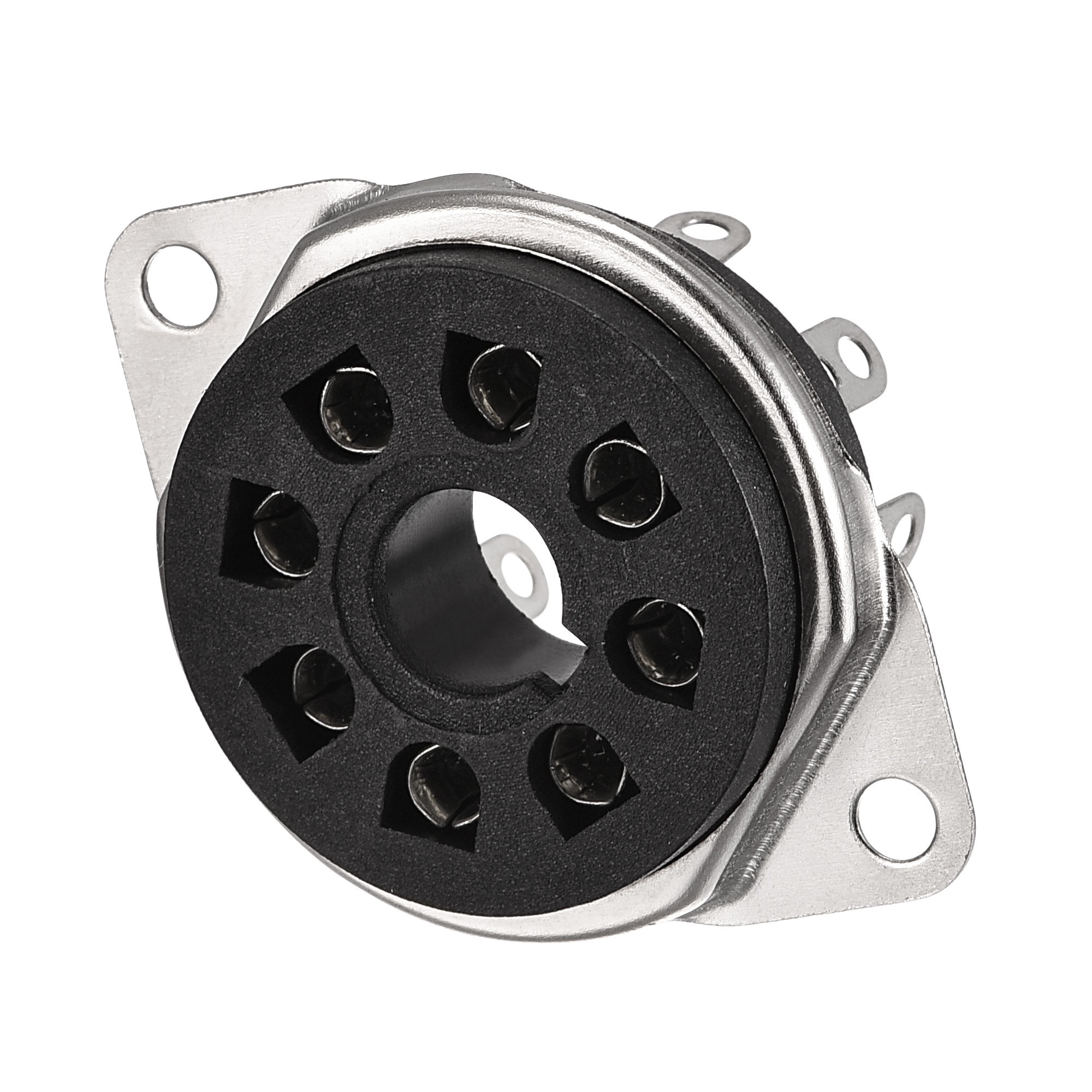 Uxcell 8pin Tube Socket Plastic,for Vacuum Tube,Tinning plate for KT88 ...