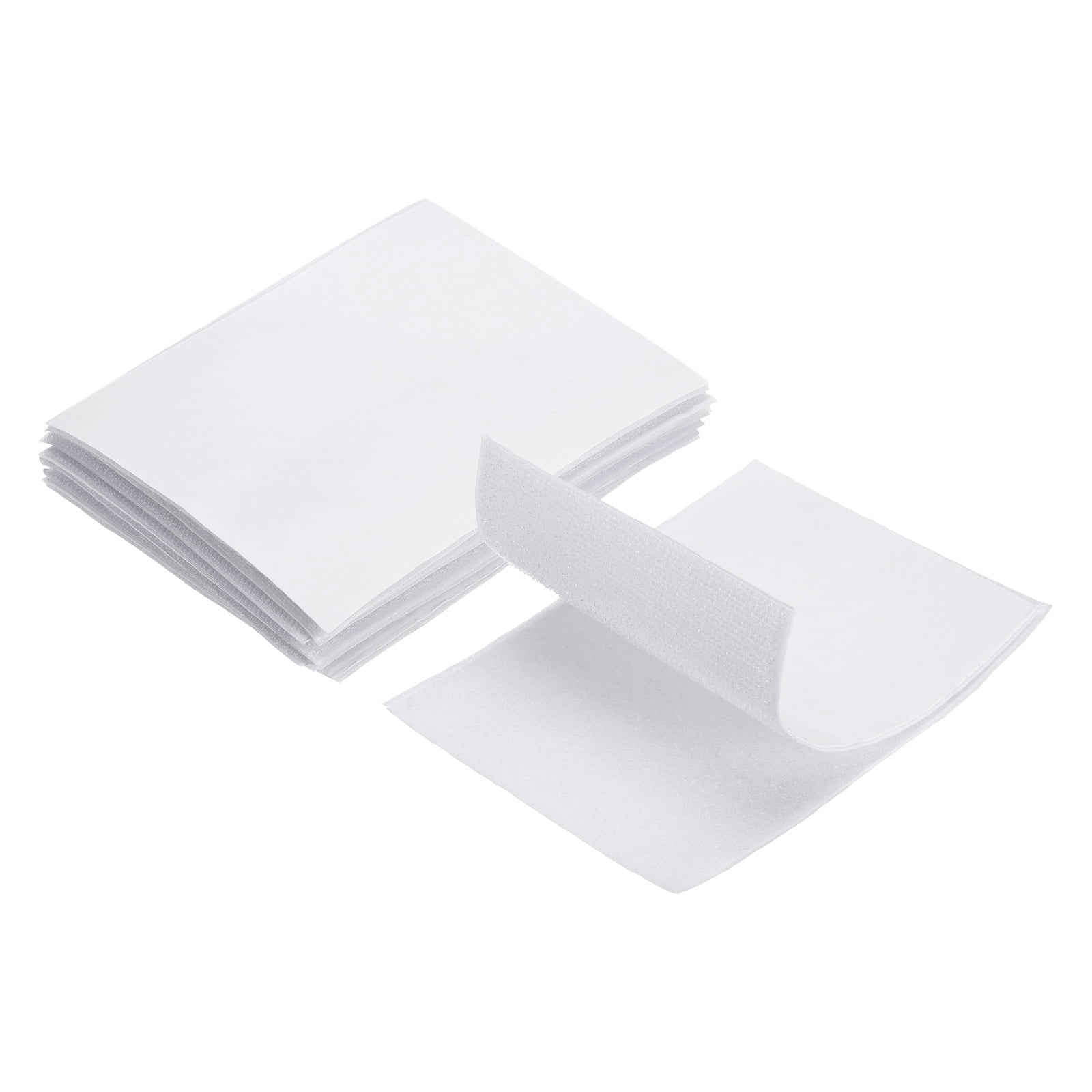 Uxcell 8set Hook and Loop Strips with Adhesive 4.3"x6" Double Sided ...