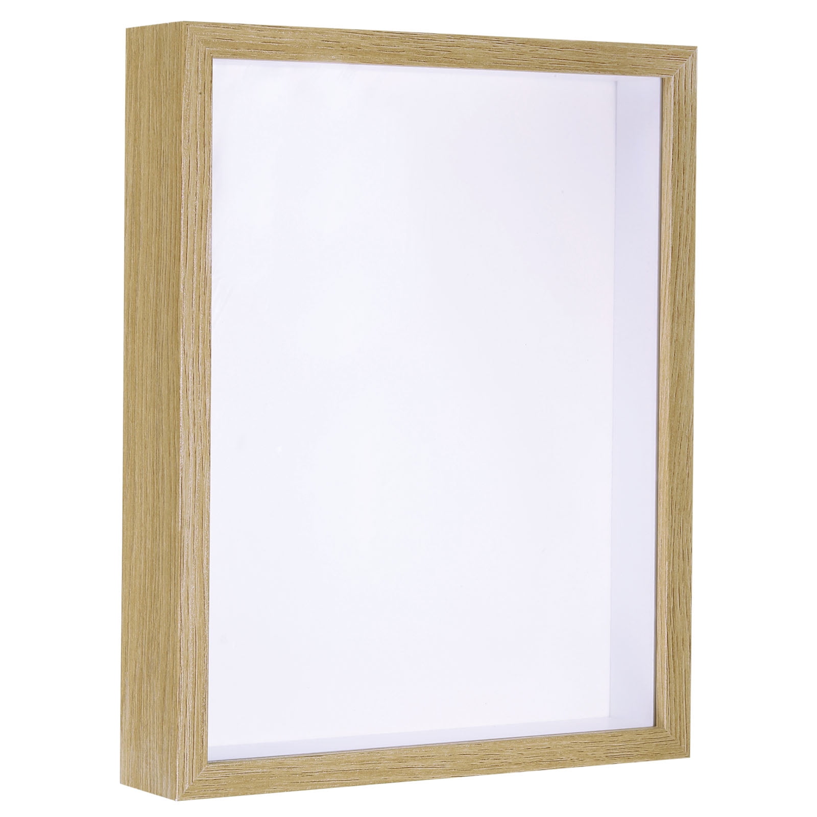 Uxcell 8x12 Shadow Box Frame Wooden Dried Flower Photo Frame Floating ...