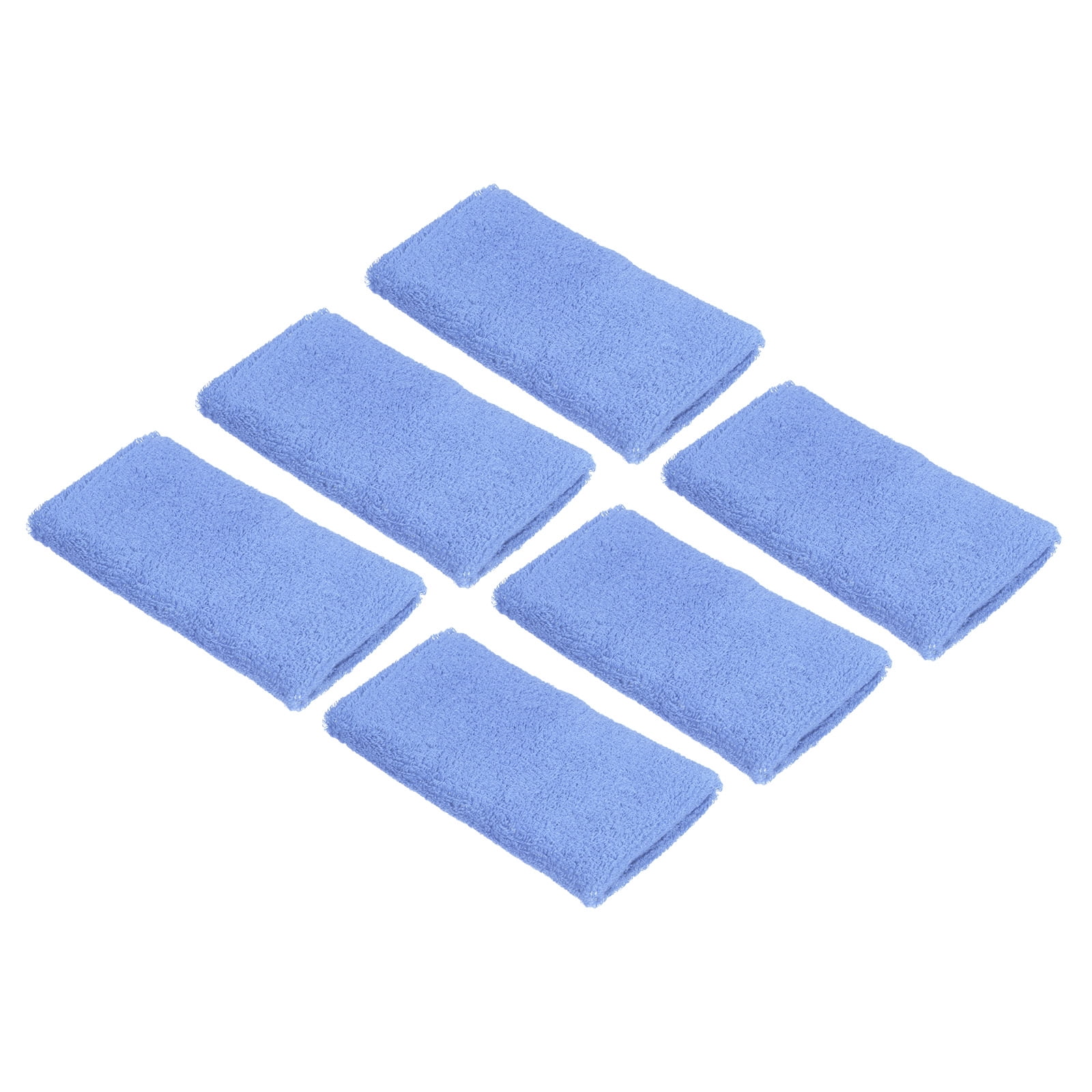 Uxcell 8x15cm Sport Wrist Bands Terry Absorbent Athletic Sweatband ...