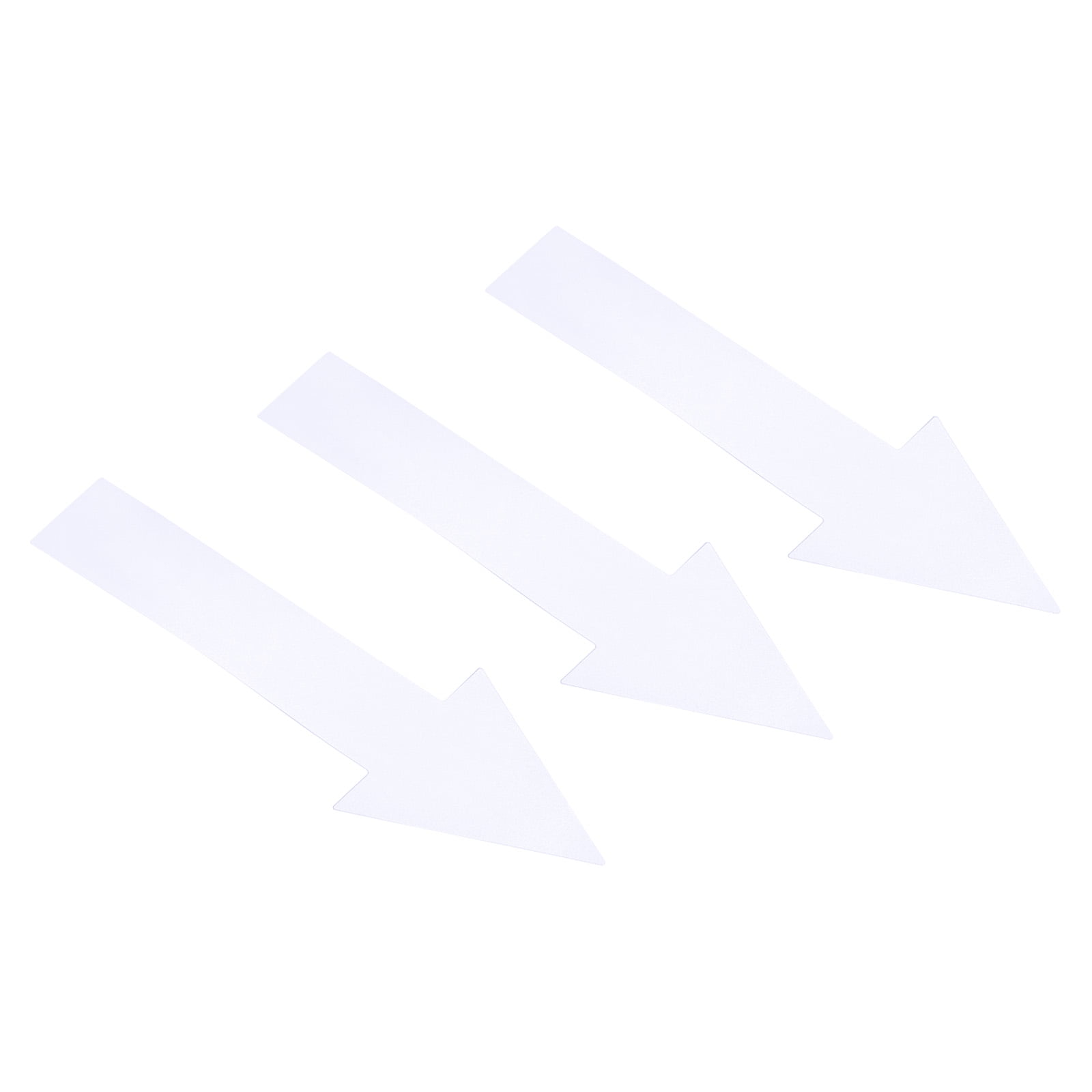 Uxcell 8x2" Arrow Sticker Directional Sign Adhesive Removable Floor ...