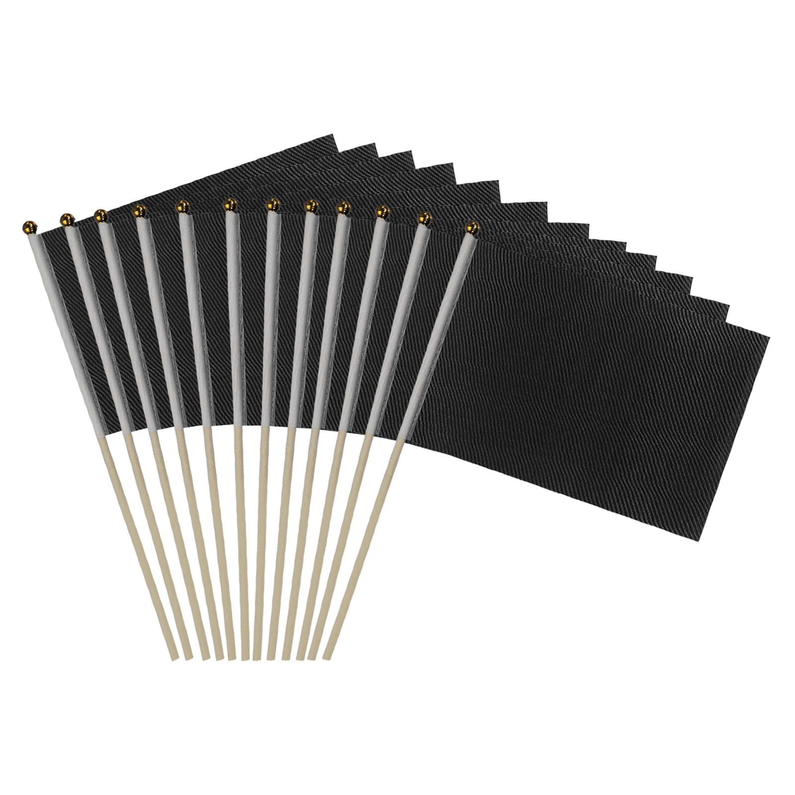 Uxcell 8x5 Inch Mini Plain Flags, Solid Blank Flags Small Hand Held ...