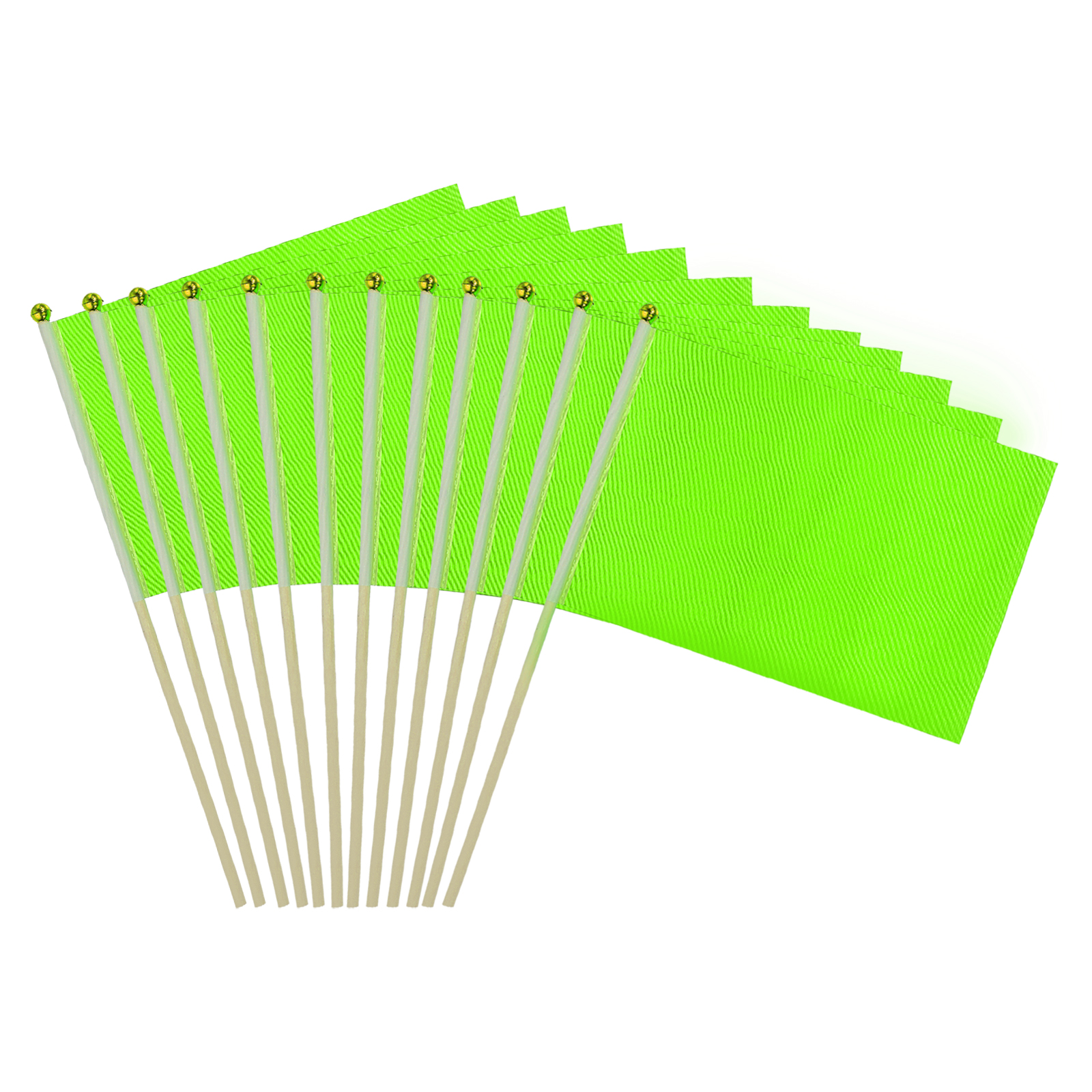 Uxcell 8x5 Inch Mini Plain Flags, Solid Blank Flags Small Hand Held ...