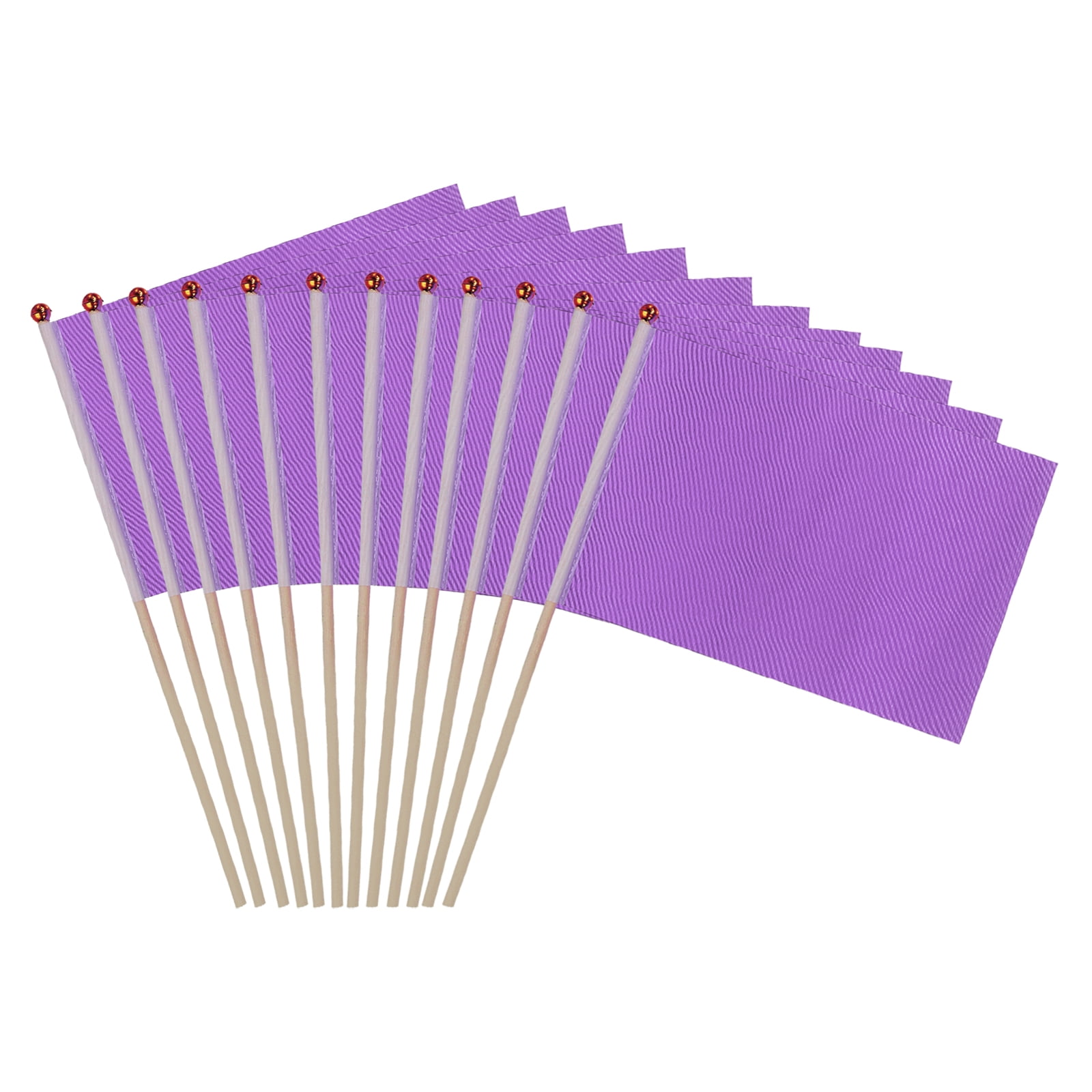 Uxcell 8x5 Inch Mini Plain Flags, Solid Blank Flags Small Hand Held ...