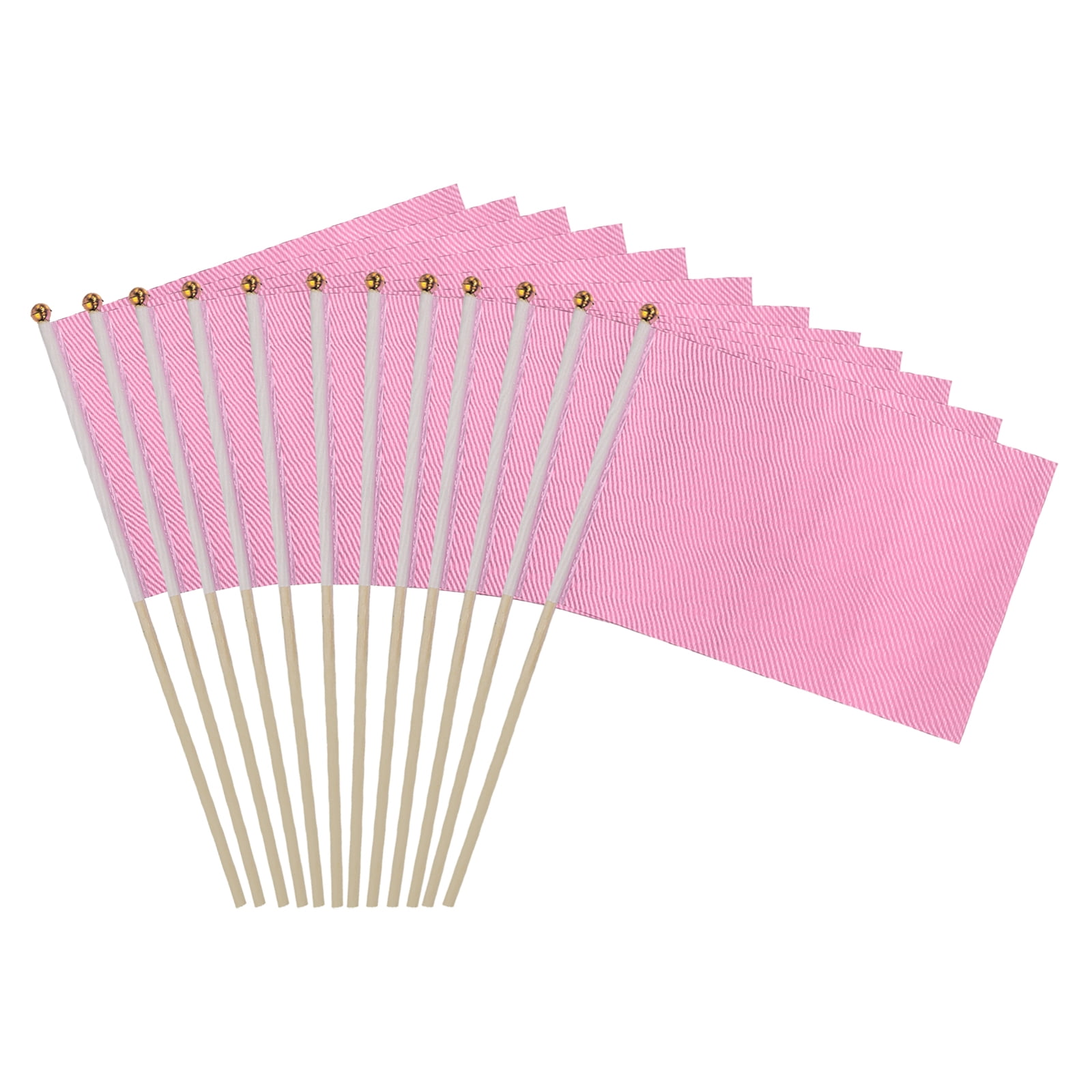 Uxcell 8x5 Inch Mini Plain Flags, Solid Blank Flags Small Hand Held ...