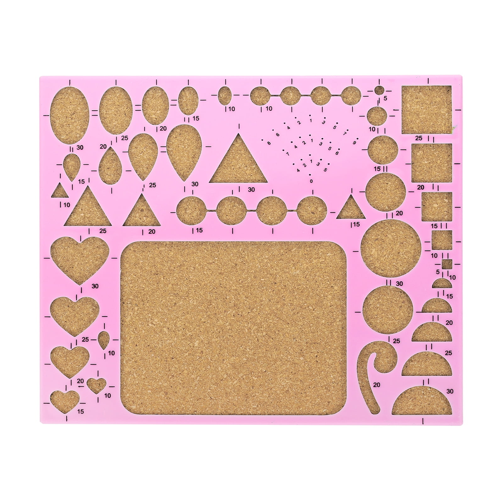 Uxcell 8x7" Paper Quilling Template Board Strips Mould Crimper Craft ...