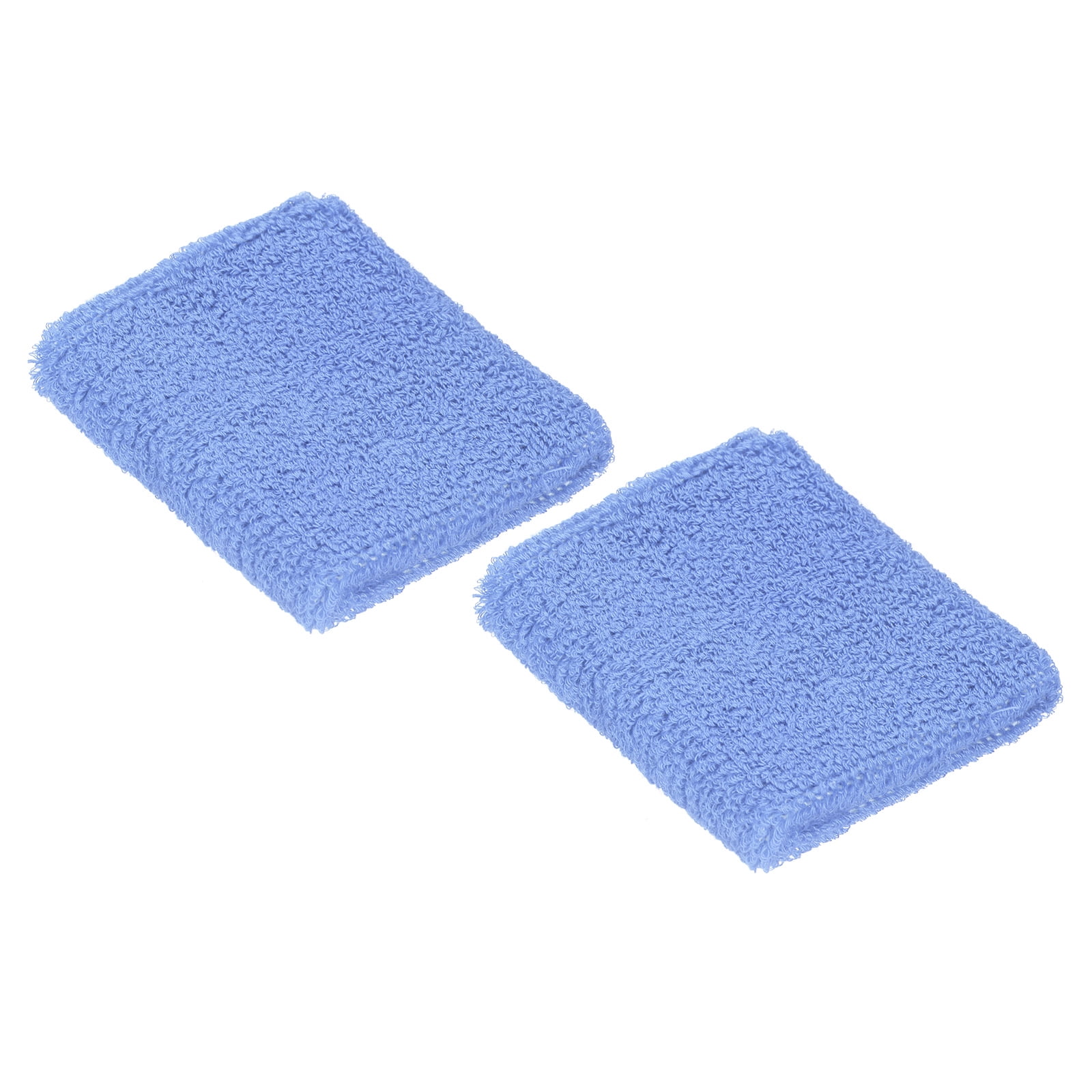 Uxcell 8x8cm Sport Wrist Bands Terry Absorbent Athletic Sweatband ...