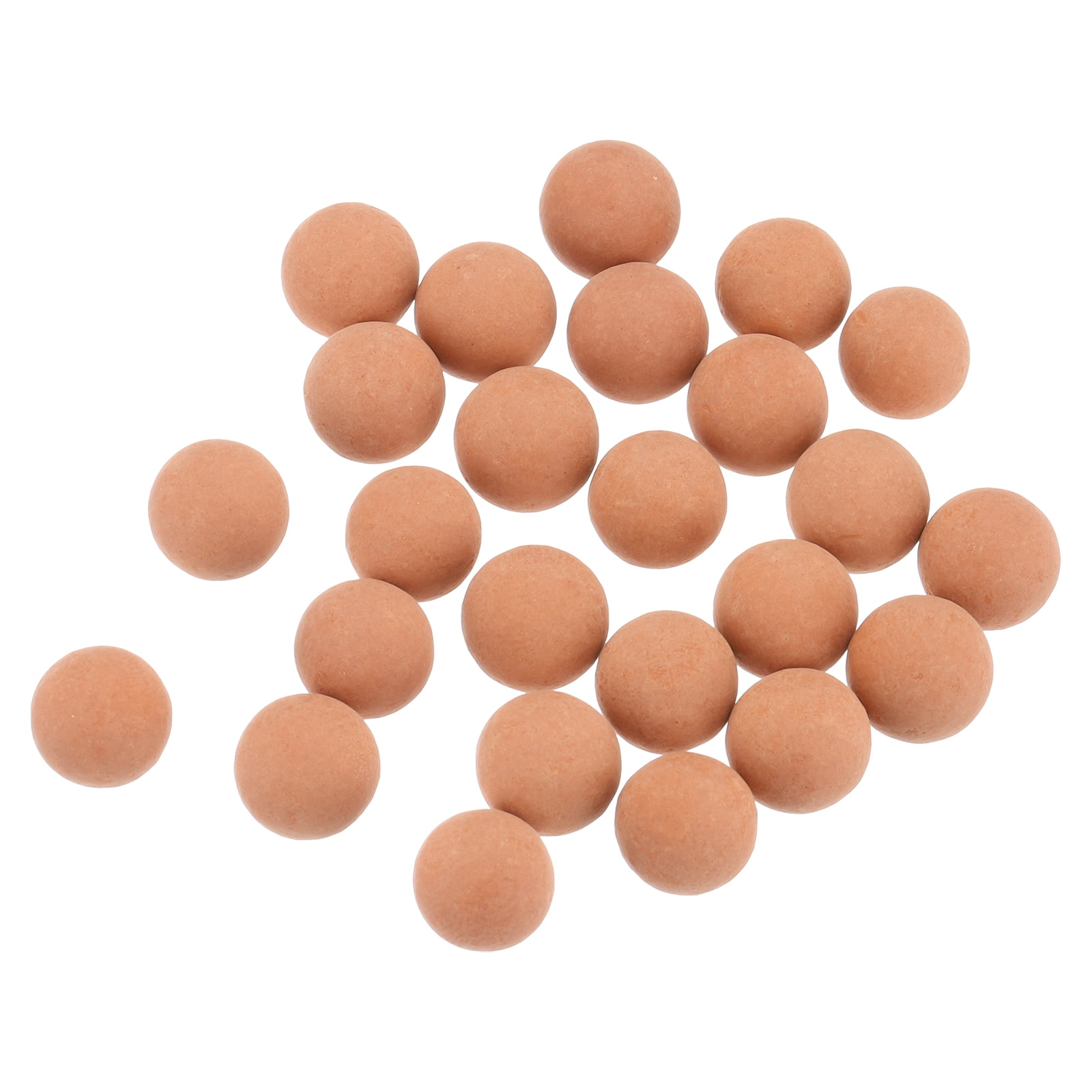 Uxcell 9-10mm 0.22 Lbs Clay Pebbles Brown Gardening Potted Balls for ...