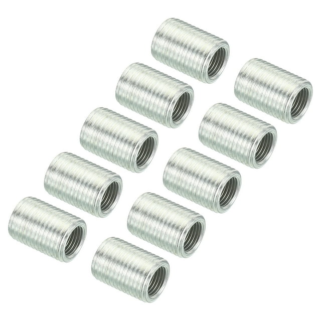 Uxcell 9/16-18 to M10 Thread Adapters Sleeve Reducing Nut 20mm Screw ...