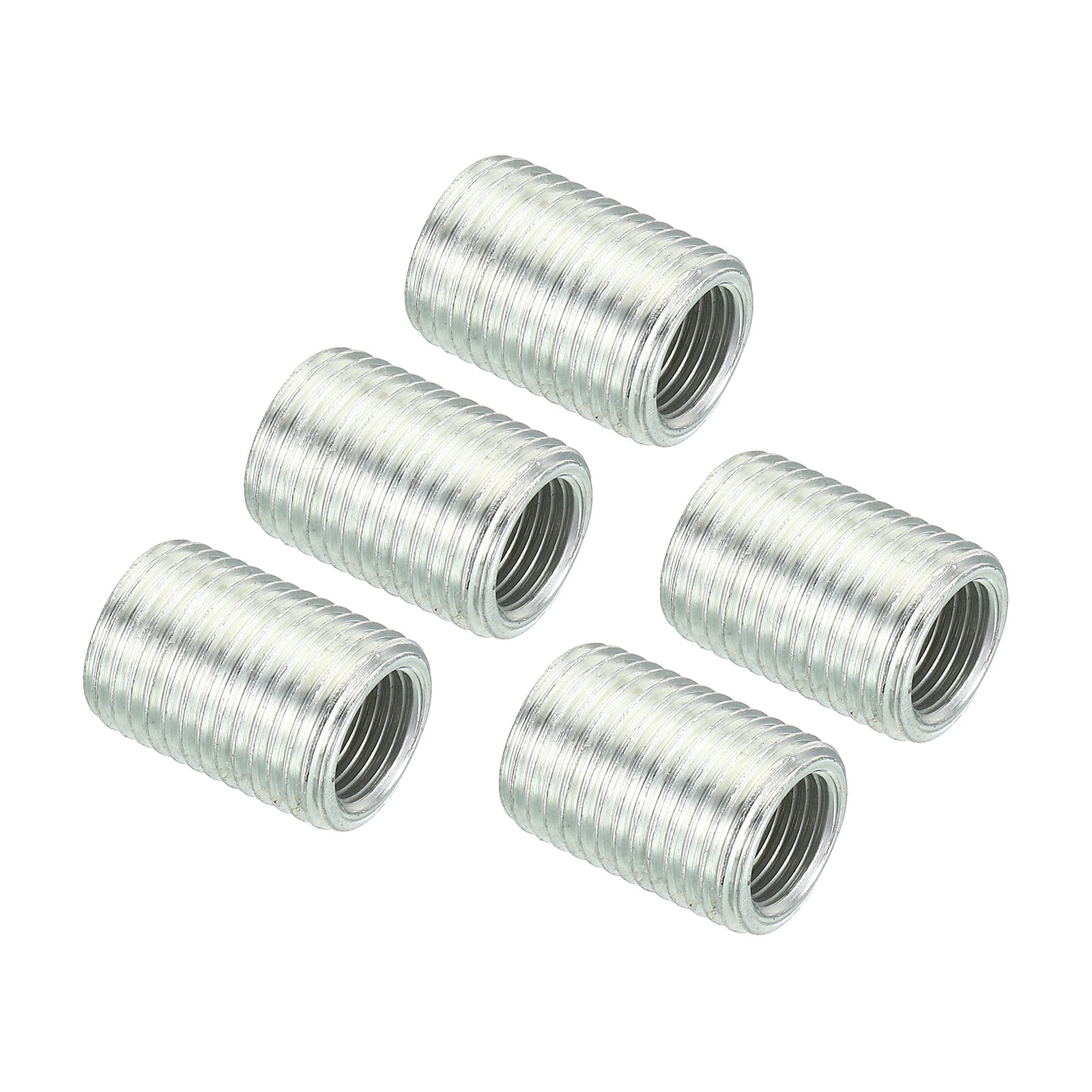 Uxcell 9/16-18 to M10 Thread Adapters Sleeve Reducing Nut 20mm Screw ...