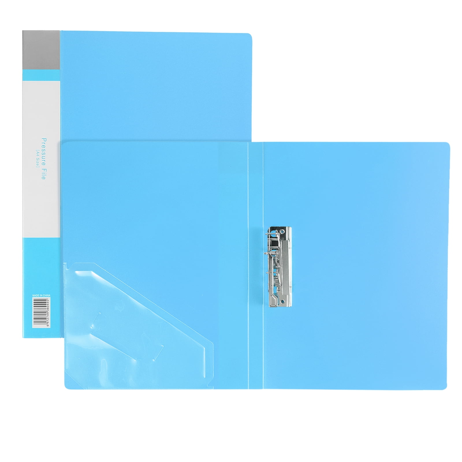 Uxcell 9.3x12.2" Punchless Binder Clamp, 2 Pcs Plastic Single Strong ...