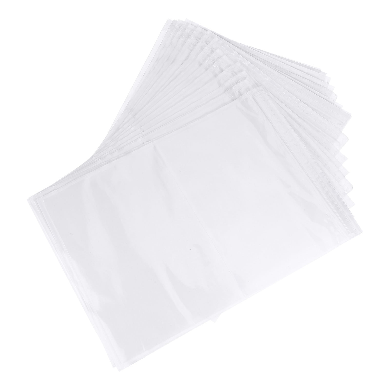 Uxcell 9.5x13.4" Clear Packing List Envelope, 25 Pack Self-Adhesive ...