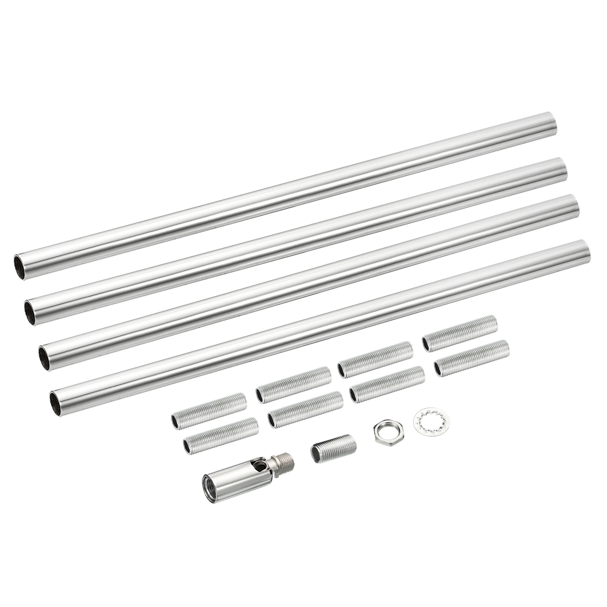 Uxcell 9.8" M10 Thread Coupling Nut with Sloped Ceiling Adapter and ...