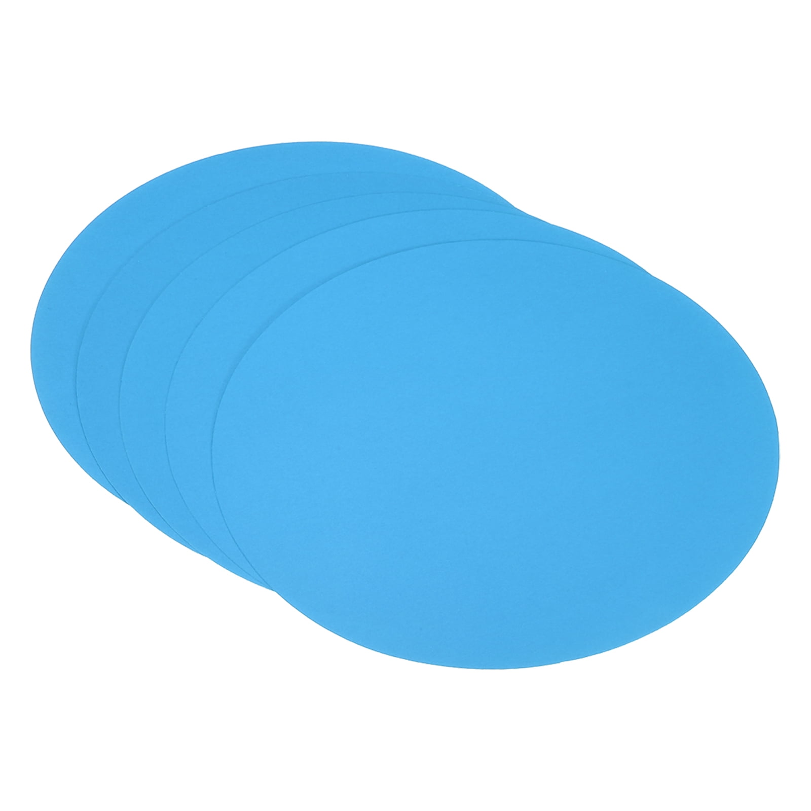 Uxcell 9.8-inch Round Cardboard Paper, 25 Pcs Blank Disc Circles Slices ...