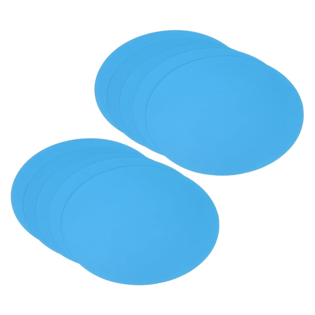 Uxcell 9.8-inch Round Cardboard Paper, 50 Pcs Blank Disc Circles Slices ...