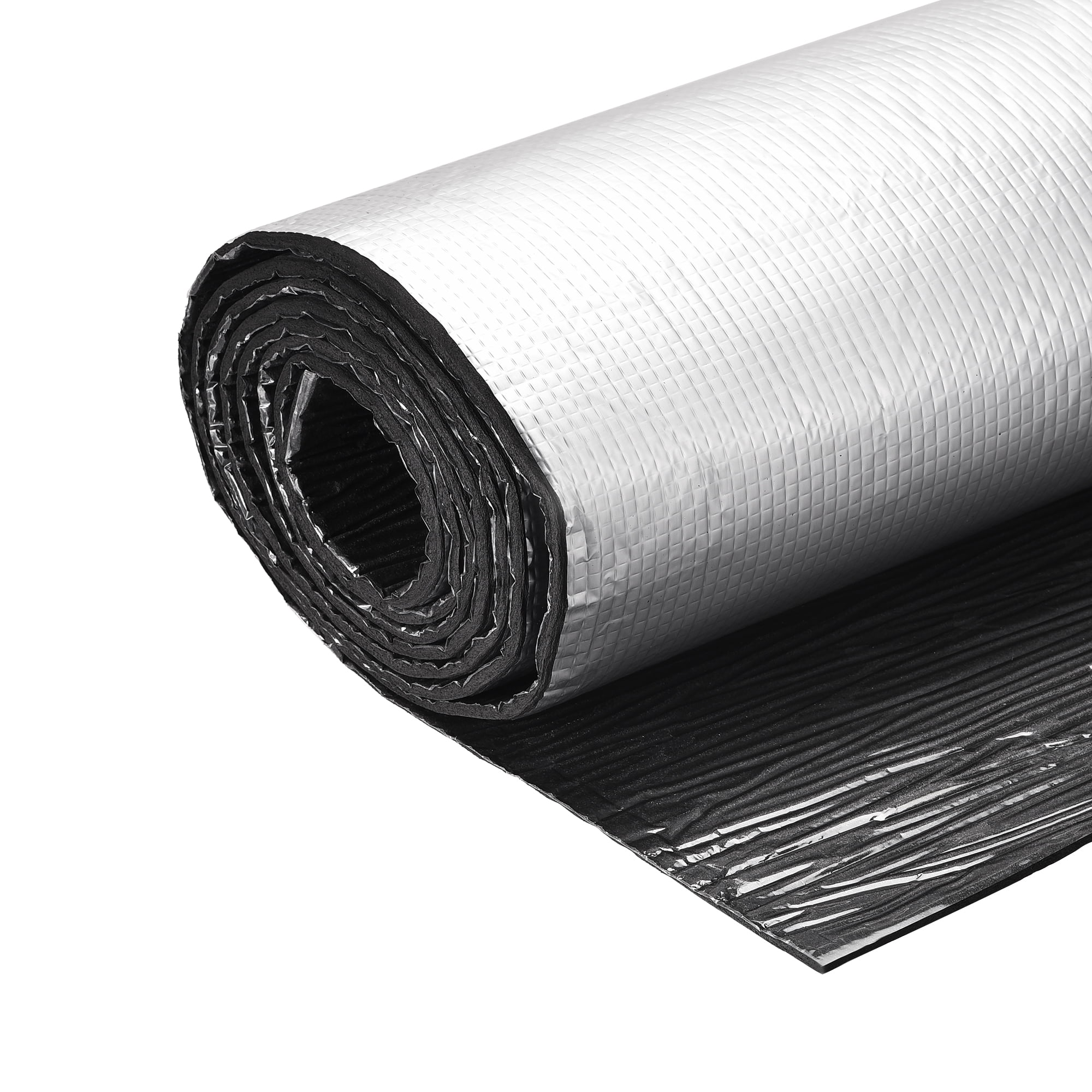 Uxcell 9.84ft x 1.64ft x 0.20'' Waterproof Self Adhesive Insulation ...