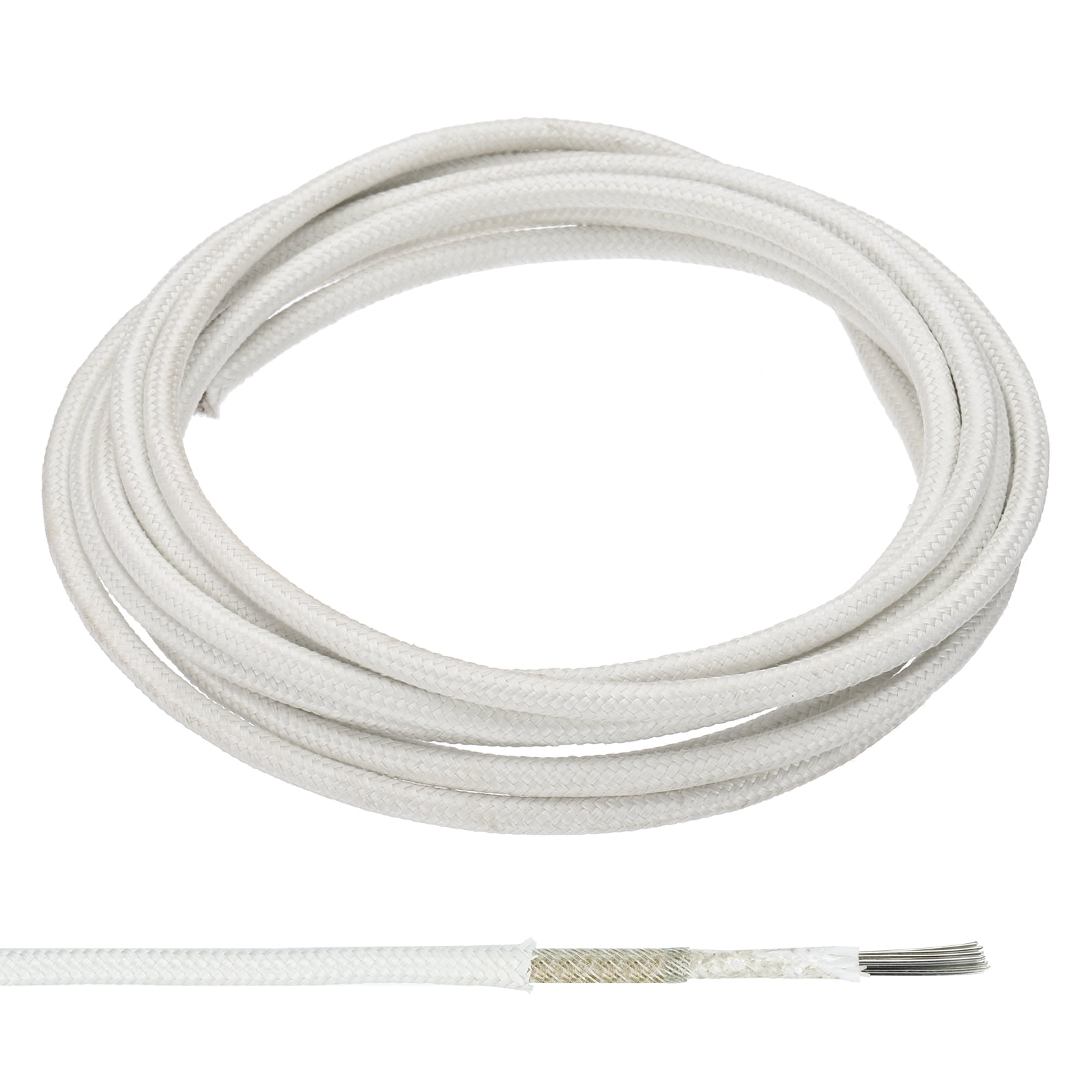 Uxcell 9.8Ft 11AWG High Temperature Wire, Nickel Plated Copper Wire ...