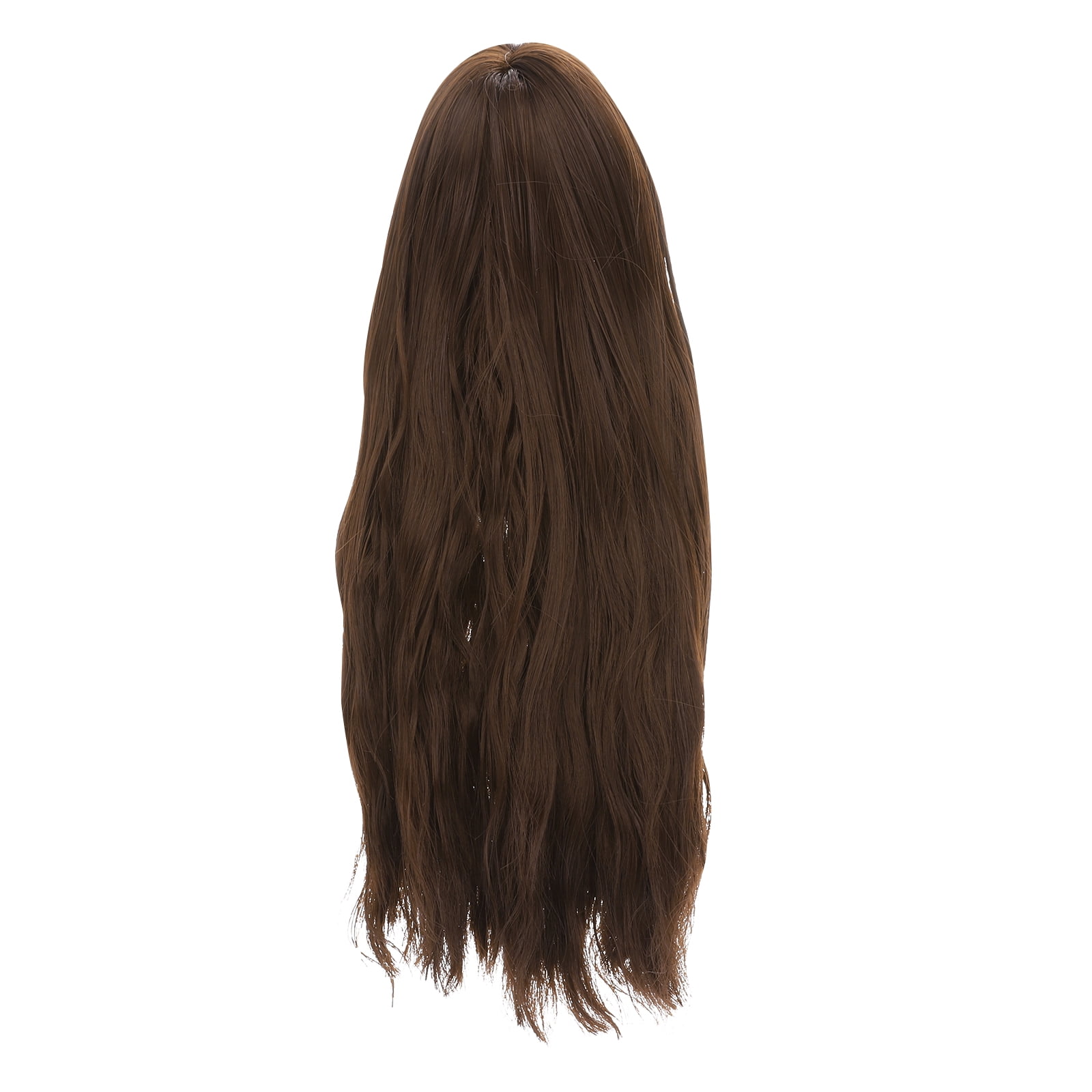 Uxcell 9" Doll Wig, Soft Silk Toy Head Wig Hair Accessories for 15.5-17 ...