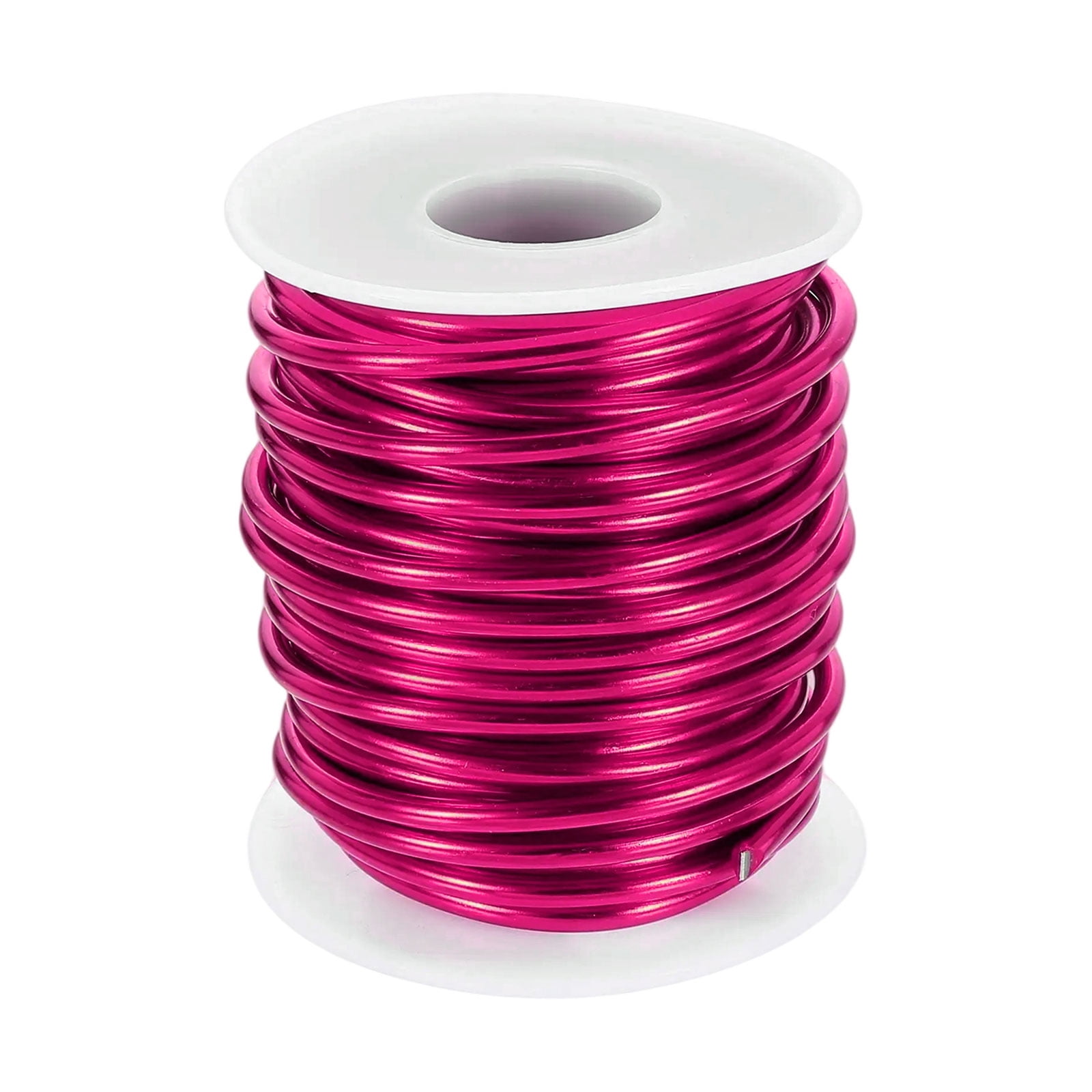 Uxcell 9 Gauge Aluminum Craft Wire 3.0mm 33ft Flexible Bendable Anodized Metal Jewelry Sculpting ...