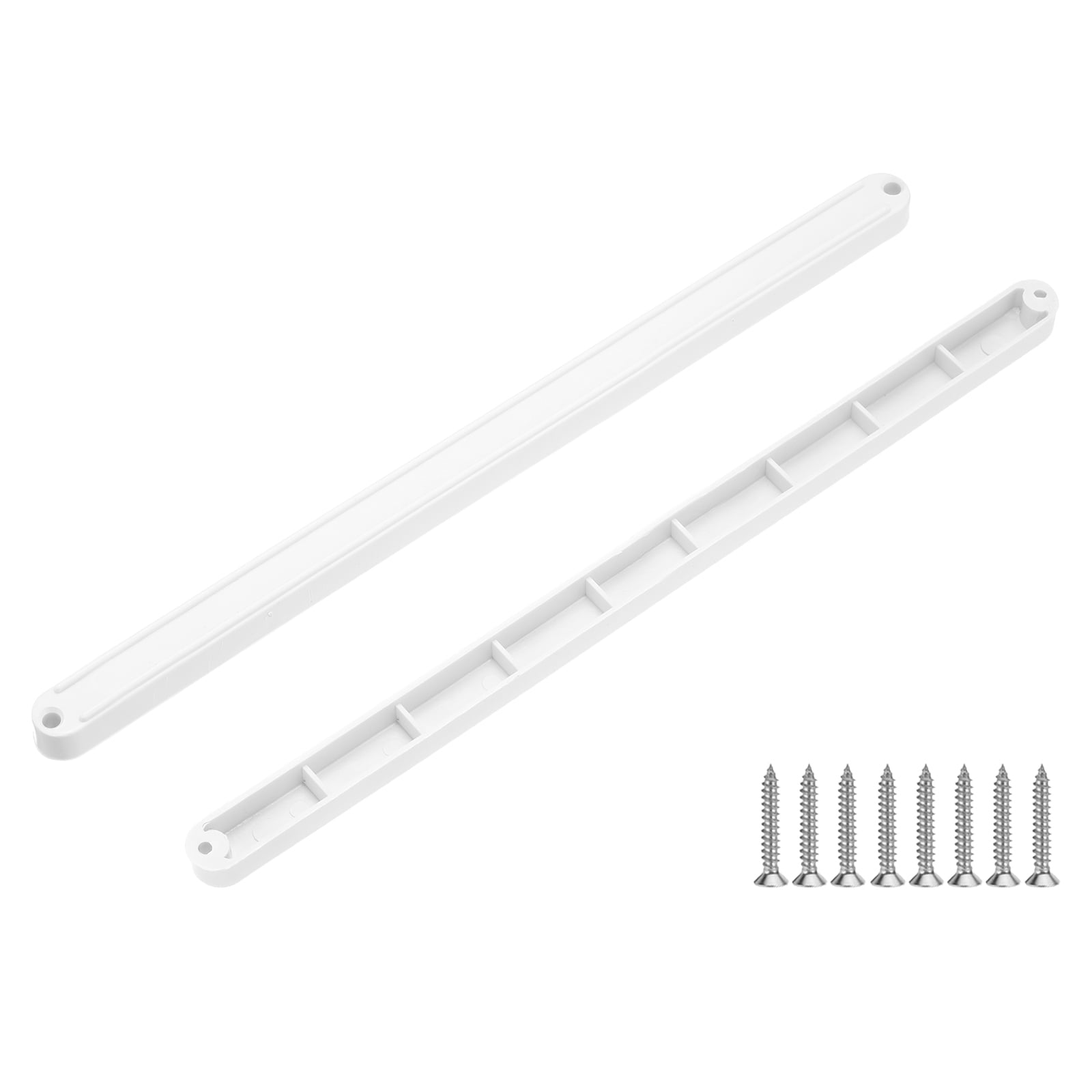 Uxcell 9 Inch Drawer Slides Plastic Guide Rails Side Mounted Rails with ...