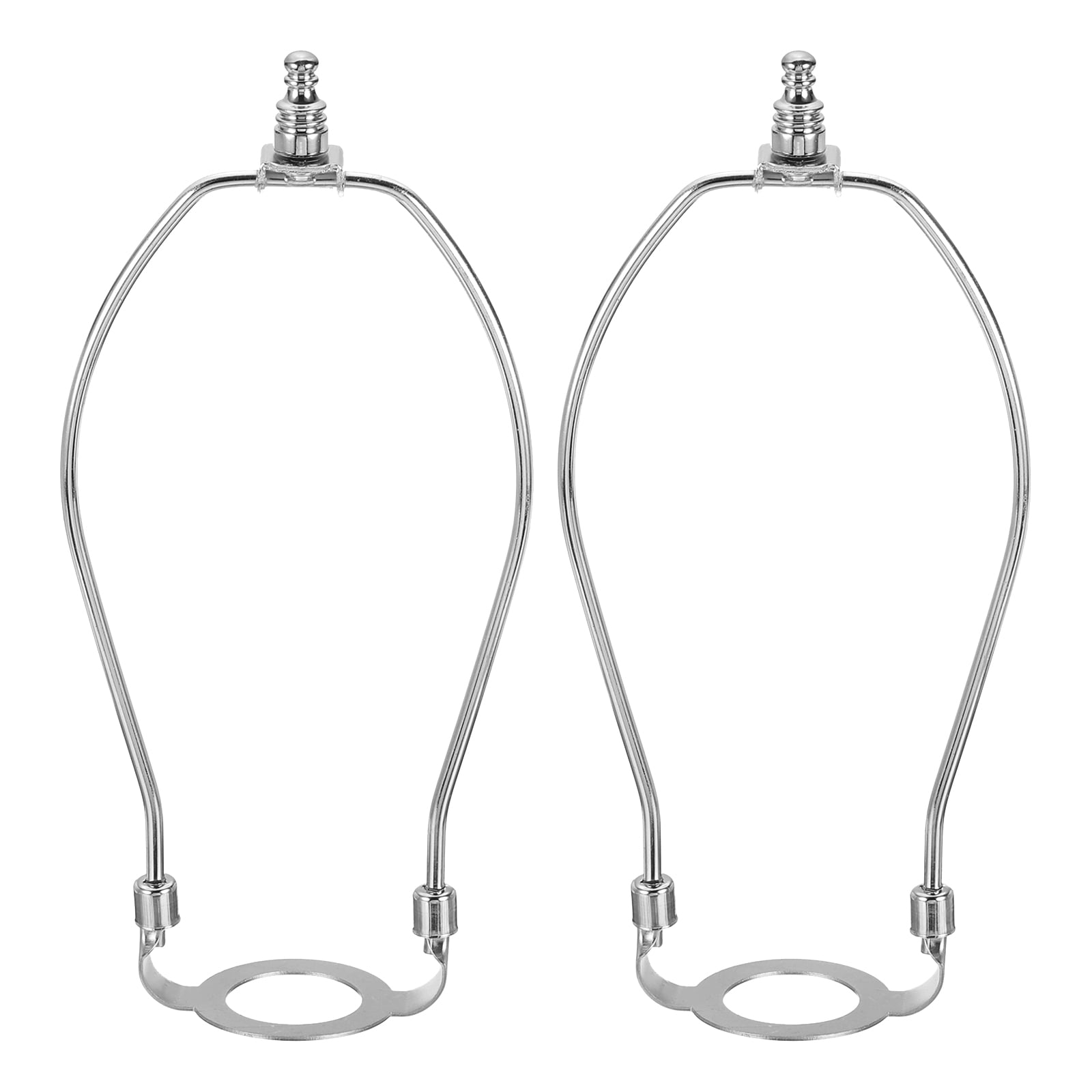 Uxcell 9 Inch Lamp Harp, Detachable Lamp Shade Holder with E26 Light ...