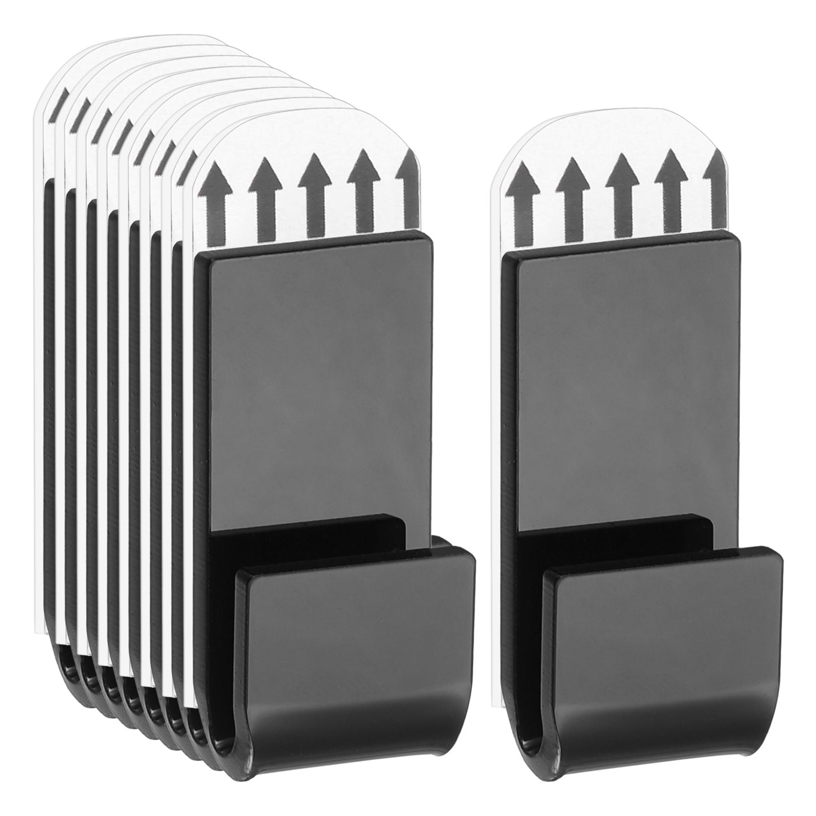 Uxcell 9 Pcs Vinyl Record Wall Mount, Acrylic Vinyl Record Holder ...
