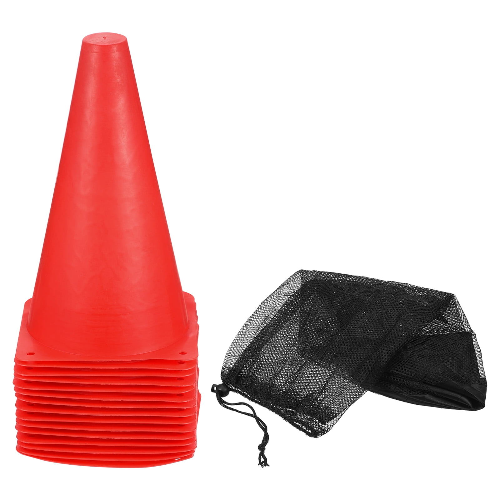 Uxcell 9" Plastic Soccer Cones Field Markers for Agility Sport Training ...