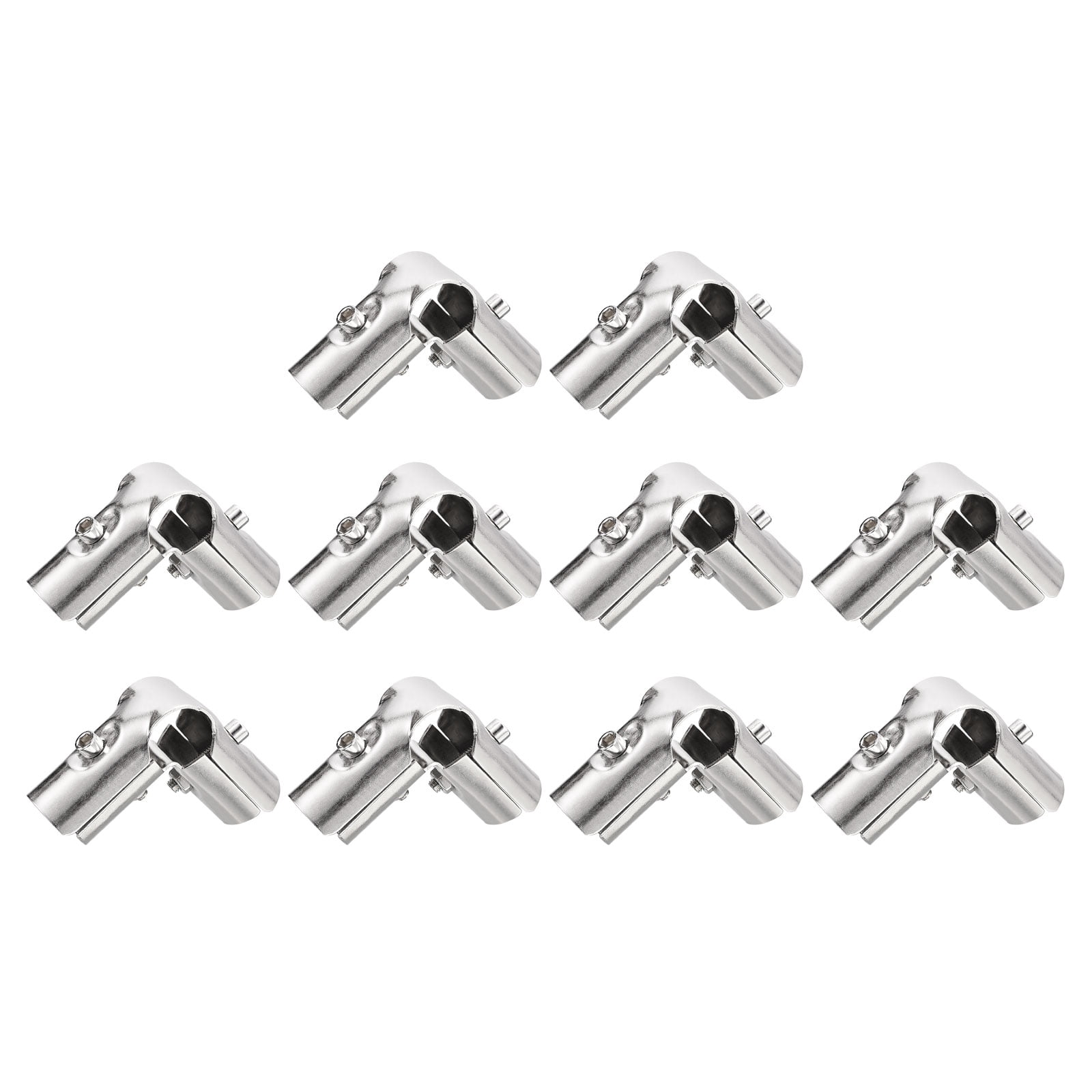 Uxcell 90 Degrees 3 Way Structural Pipe Connector 1 Inch, 10 Set ...