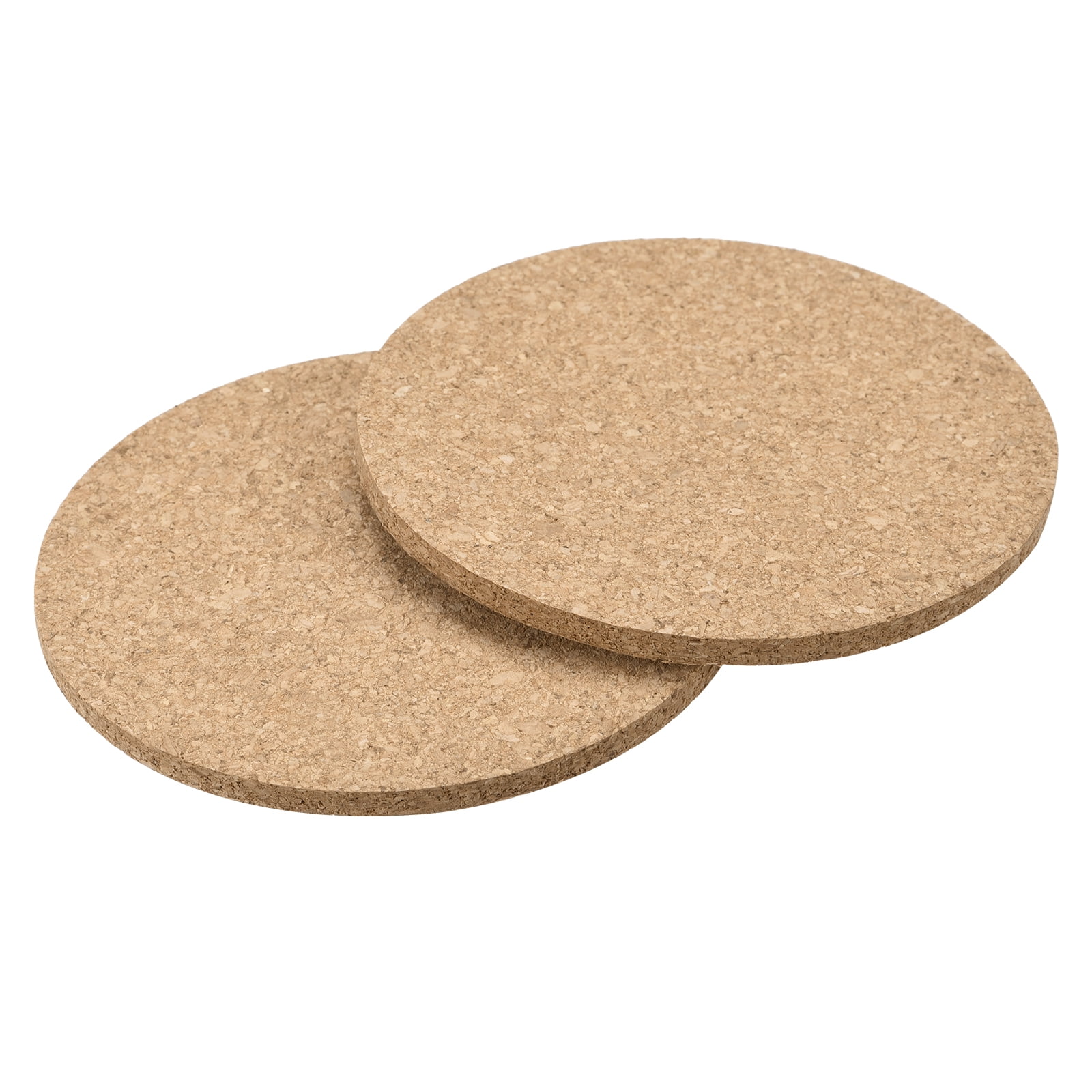 Uxcell 90mm(3.54") Round Coasters 4mm Thick Cork Cup Mat Pad for ...