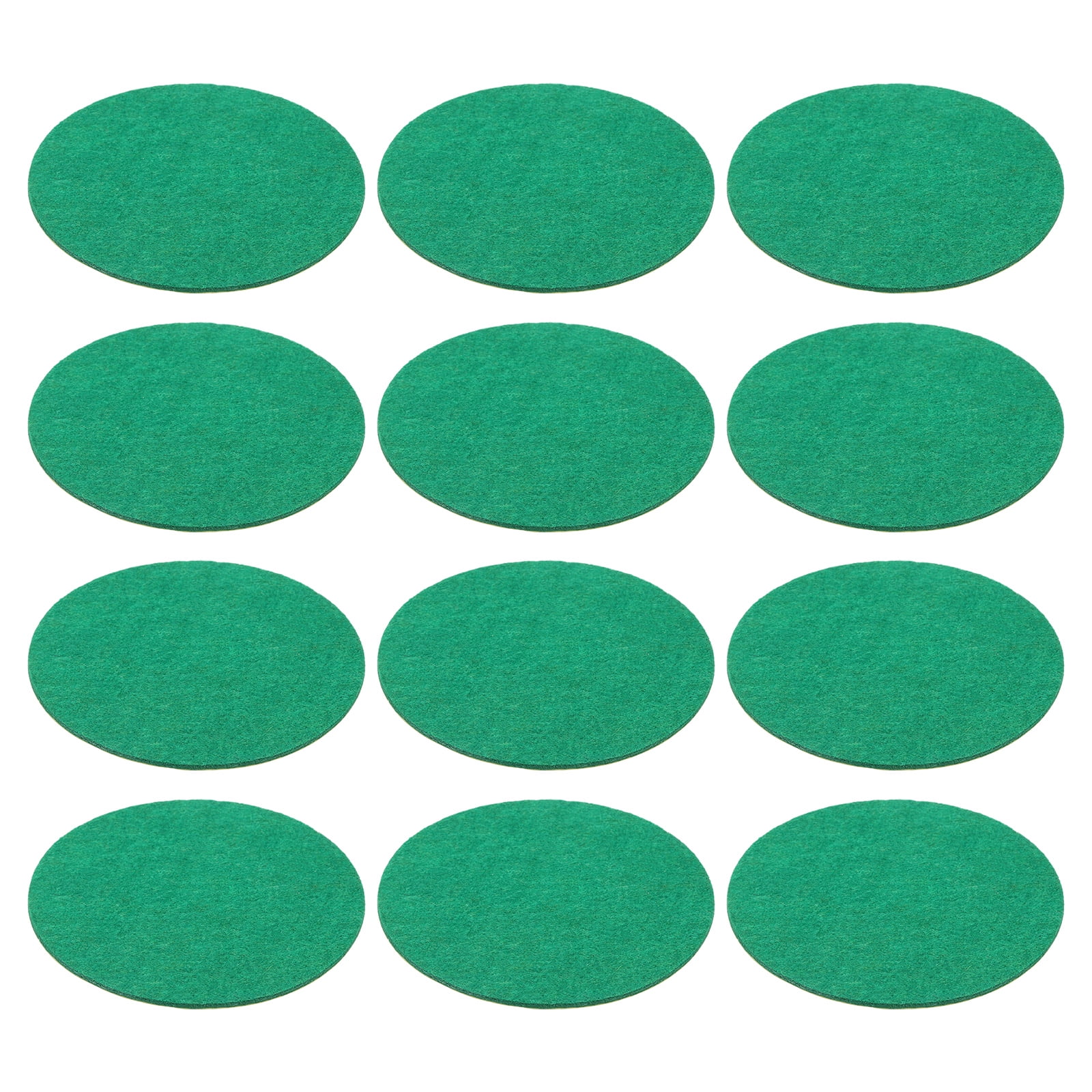 Uxcell 90mm Air Hockey Mallet Felt Pads, Air Hockey Felt Pushers Pads ...