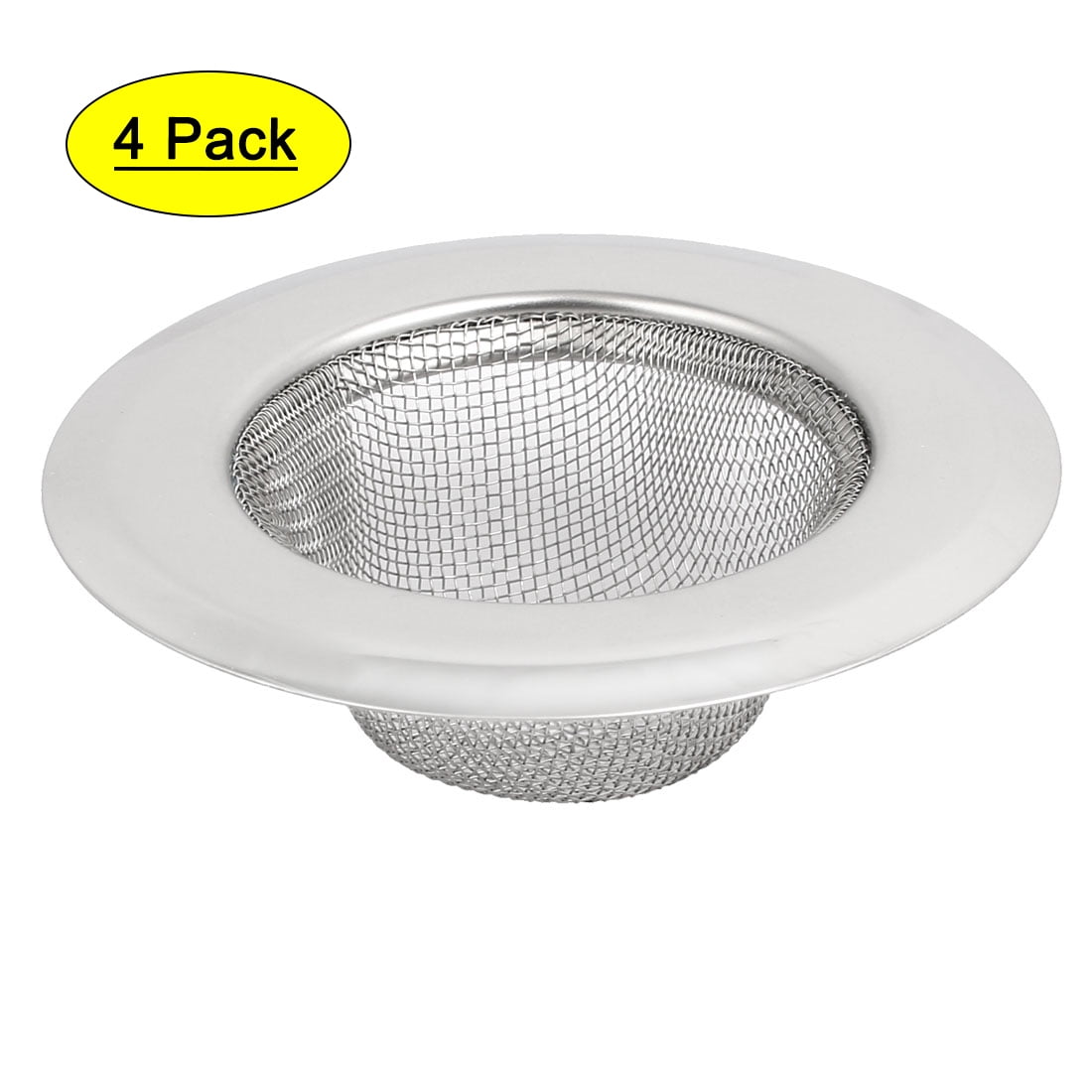 Uxcell 90mm Diameter Stainless Steel Drain Catcher Kitchen Sink Mesh ...
