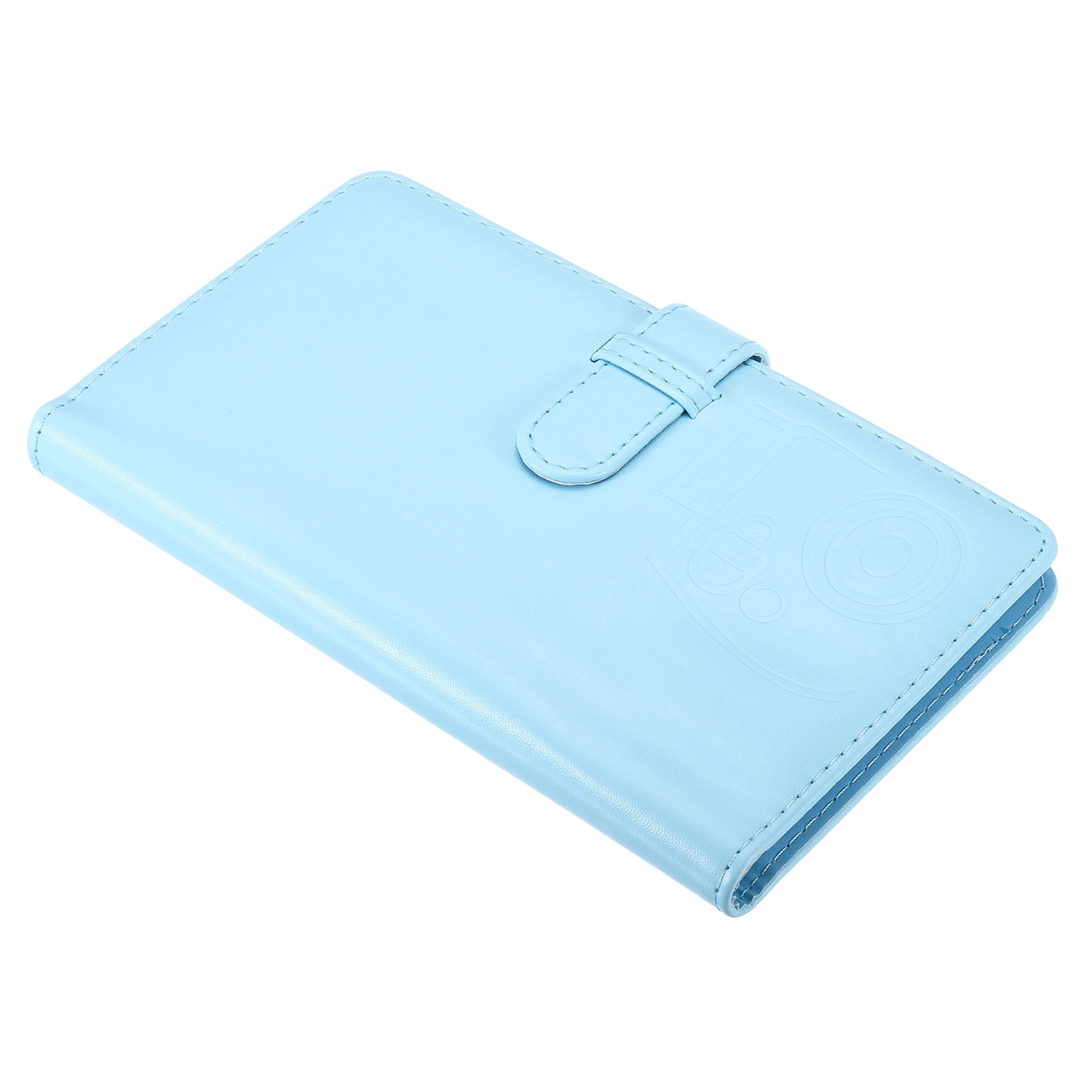 Uxcell 96 Pockets Wallet Photo Album,PU leather Mini 3inch Photo ...