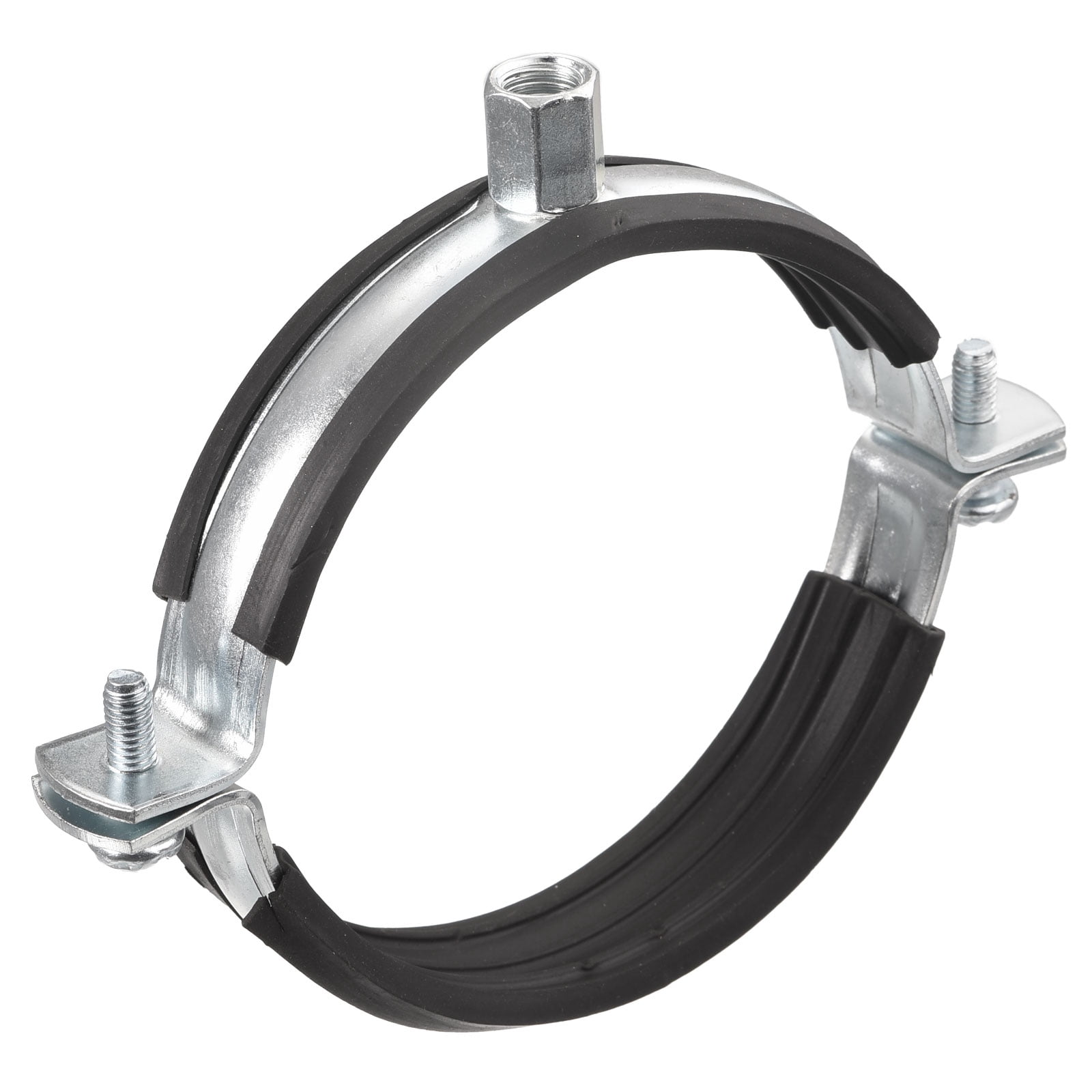 Uxcell 98 to 102mm Rigid Pipe Strap Clamps, Pipe Bracket Tube Clips 1 ...
