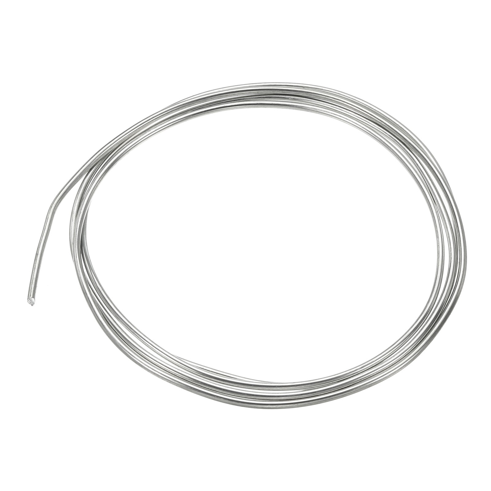 Uxcell 99.99% High Purity Zinc Wire 12 Gauge Pure Zinc Wire 2mm Soft ...