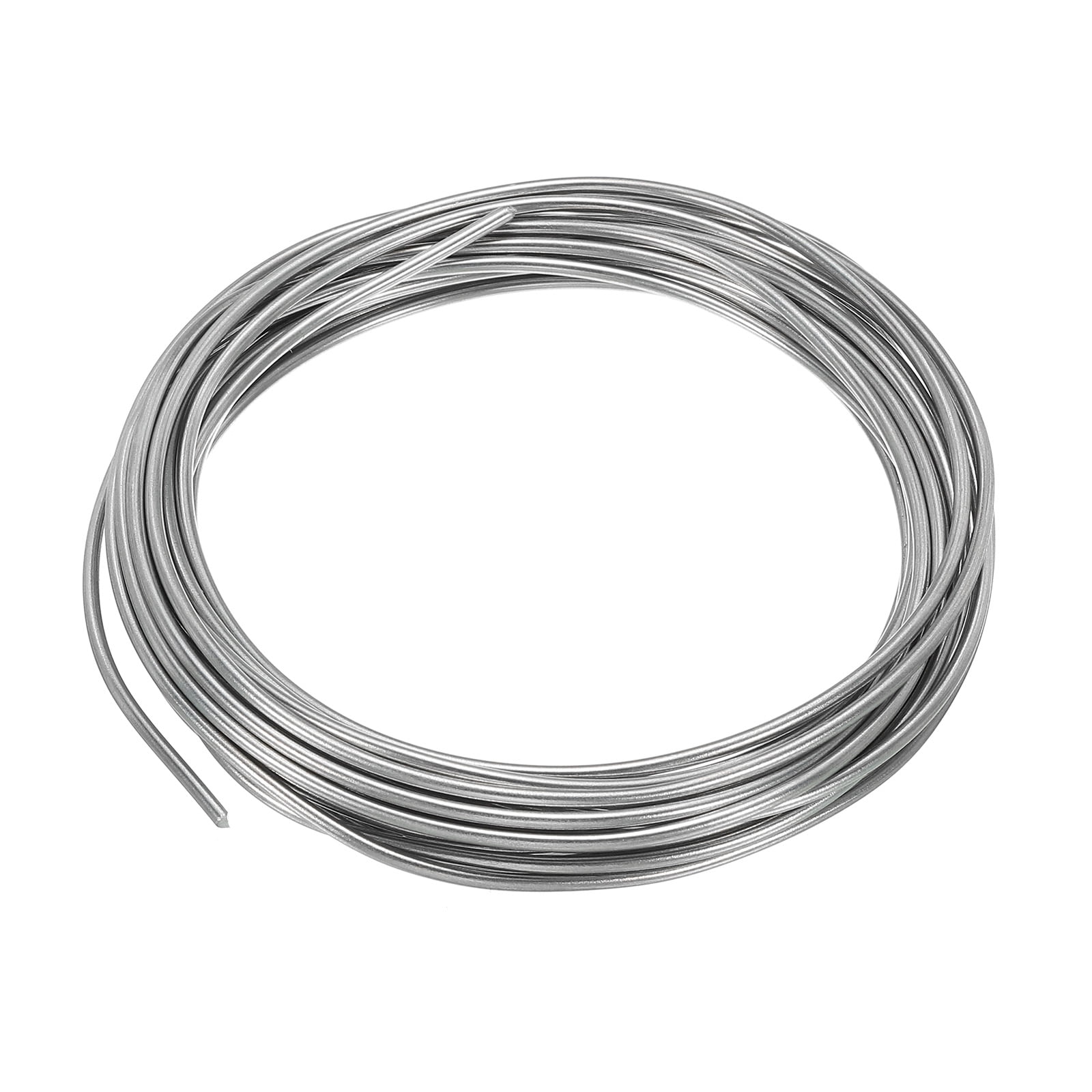 Uxcell 99.99% High Purity Zinc Wire 14 Gauge Pure Zinc Wire 2mm Soft ...