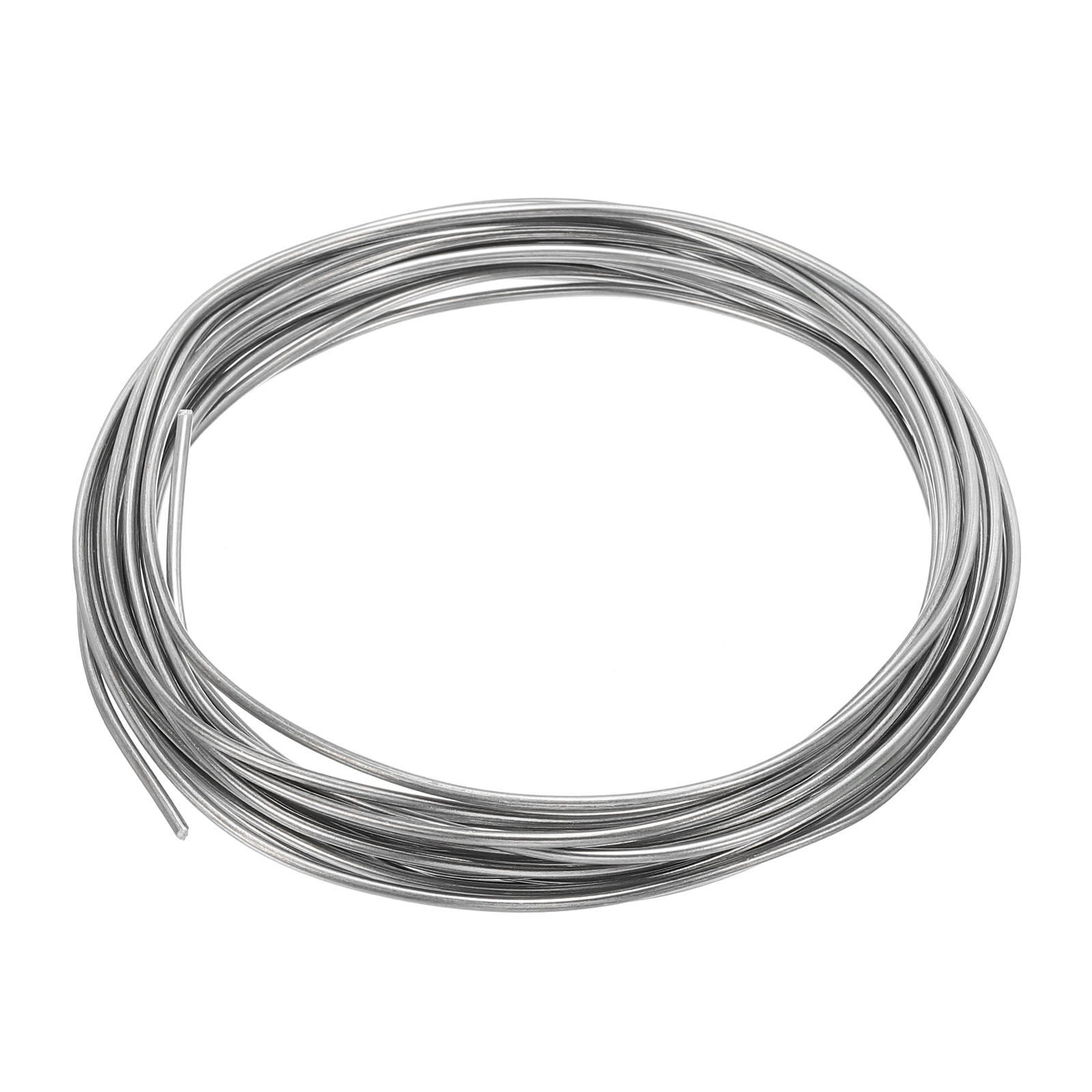 Uxcell 99.99% High Purity Zinc Wire 17 Gauge Pure Zinc Wire 0.06'' Soft ...