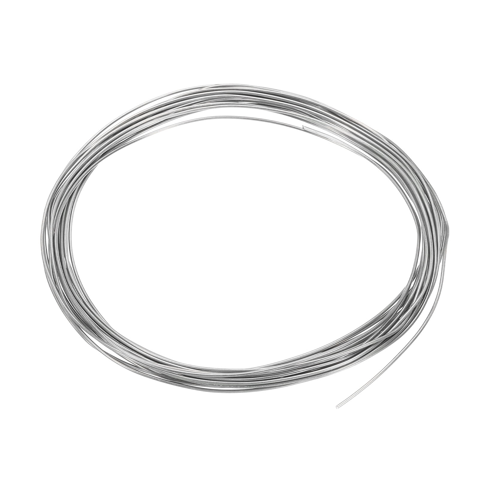 Uxcell 99.99% High Purity Zinc Wire 21 Gauge Pure Zinc Wire 0.8mm Soft ...