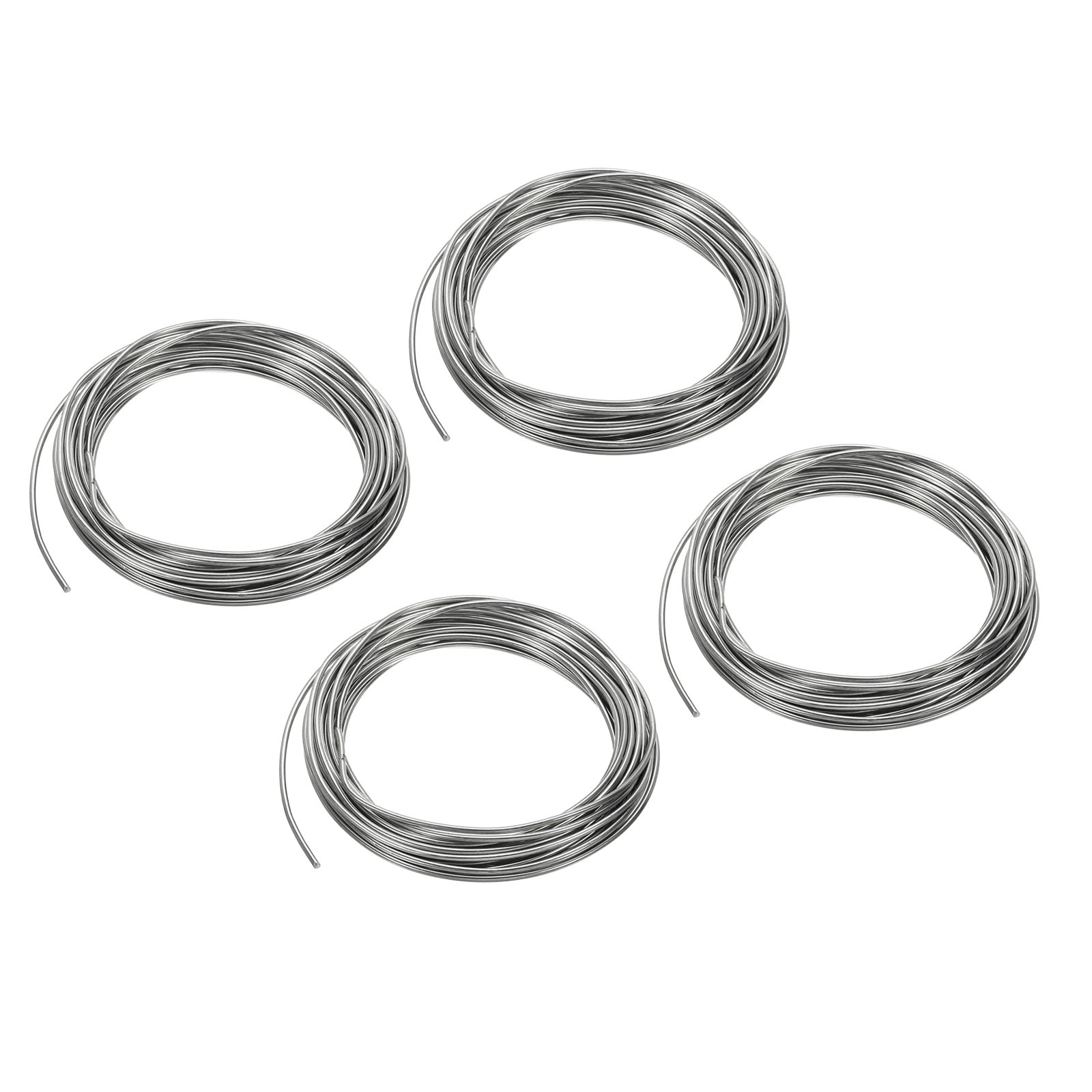 Uxcell 99.995% High Purity Zinc Wire 12 Gauge Pure Zinc Wire 2mm Soft ...