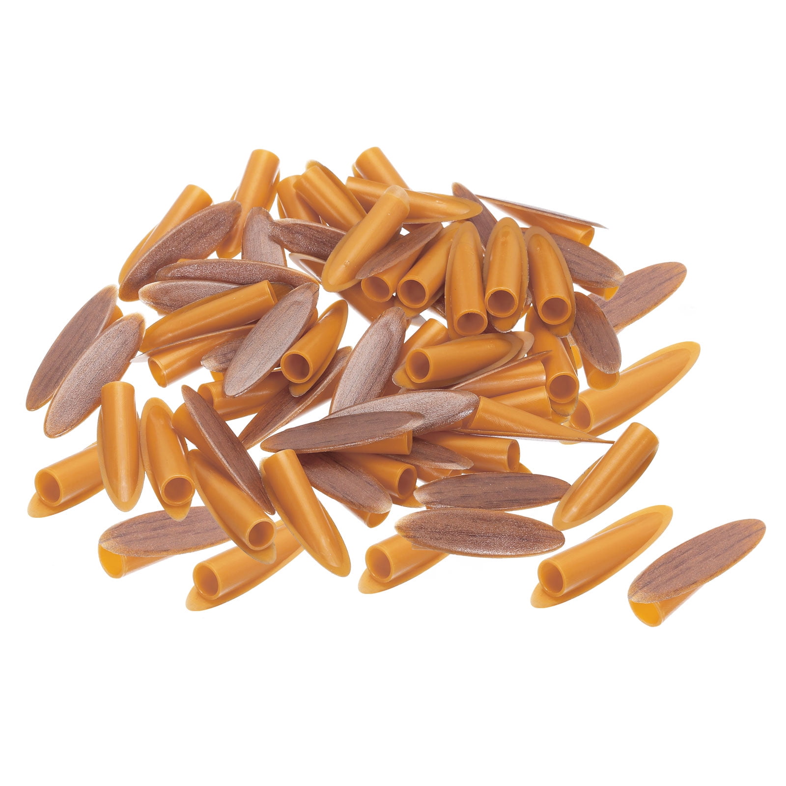 Uxcell 9mm Plastic Pocket Hole Plugs,Wood Plugs Covers Slant Hole Caps ...