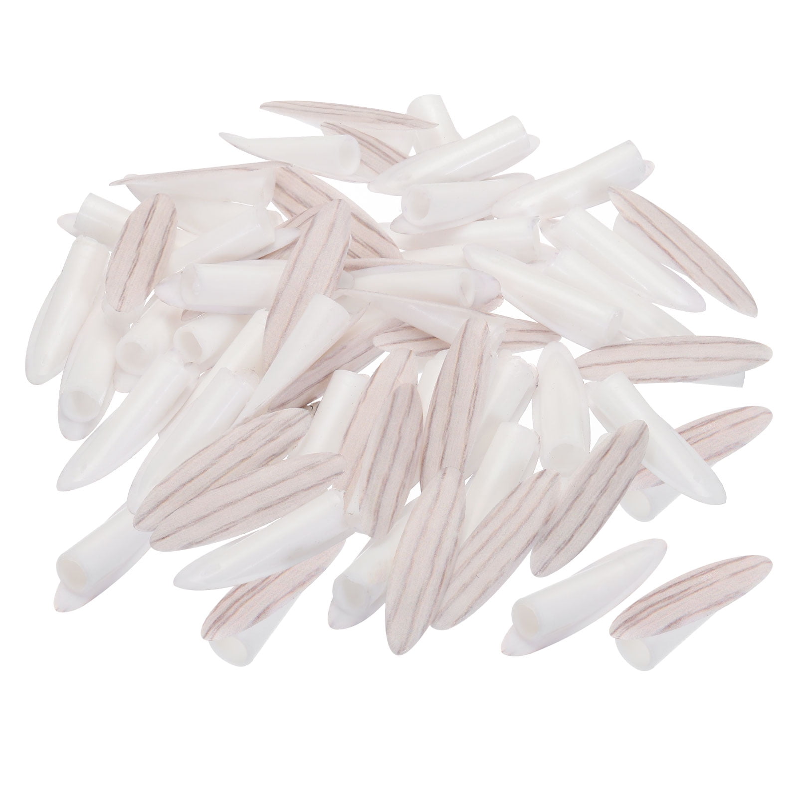 Uxcell 9mm Plastic Pocket Hole Plugs,Wood Plugs Covers Slant Hole Caps ...