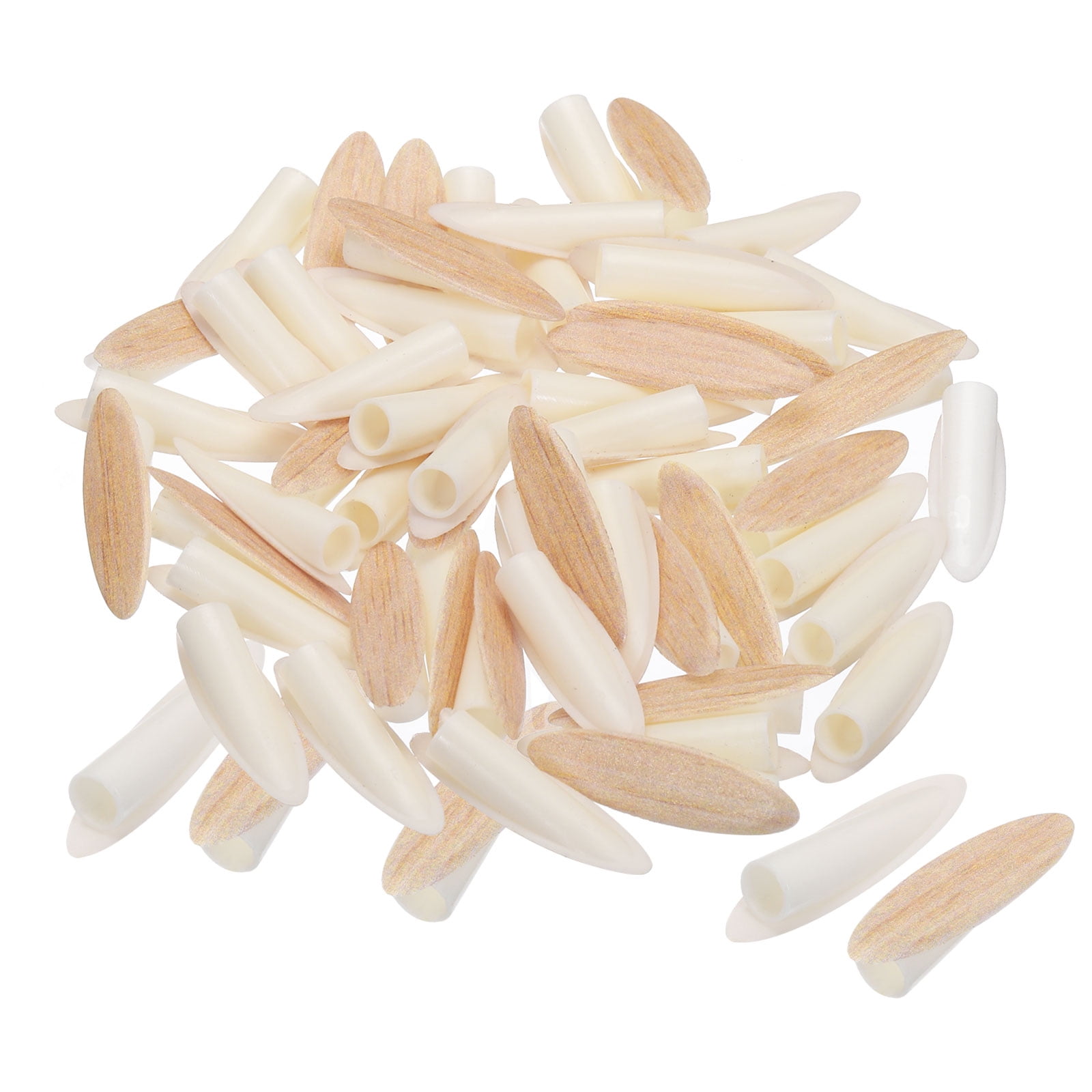 Uxcell 9mm Plastic Pocket Hole Plugs,Wood Plugs Covers Slant Hole Caps ...