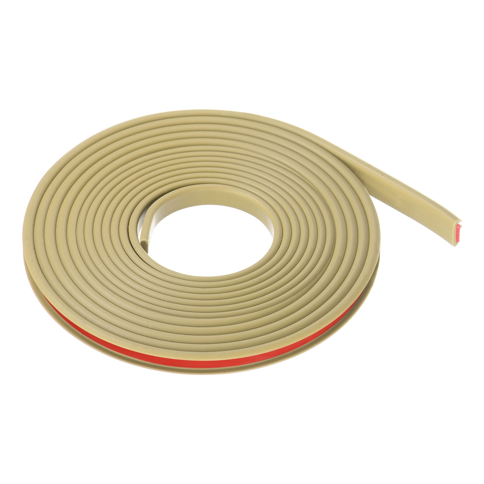 Uxcell 9mm x 5000mm Flexible TPE Self Adhesive U-Shape Veneer Edging ...